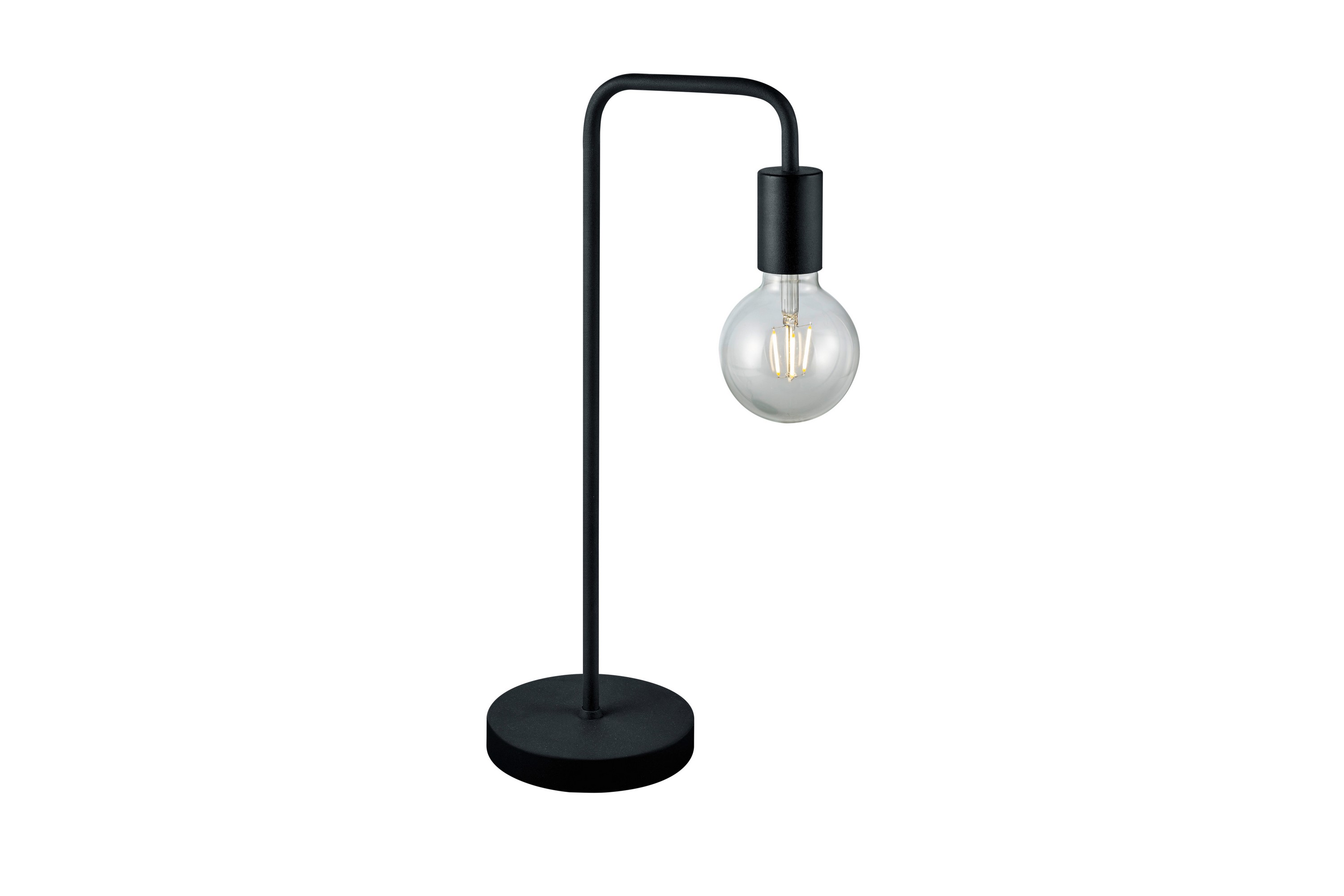 Trio Lighting Diallo bordslampa E27 mattsvart Matt svart - Belysning | Chilli