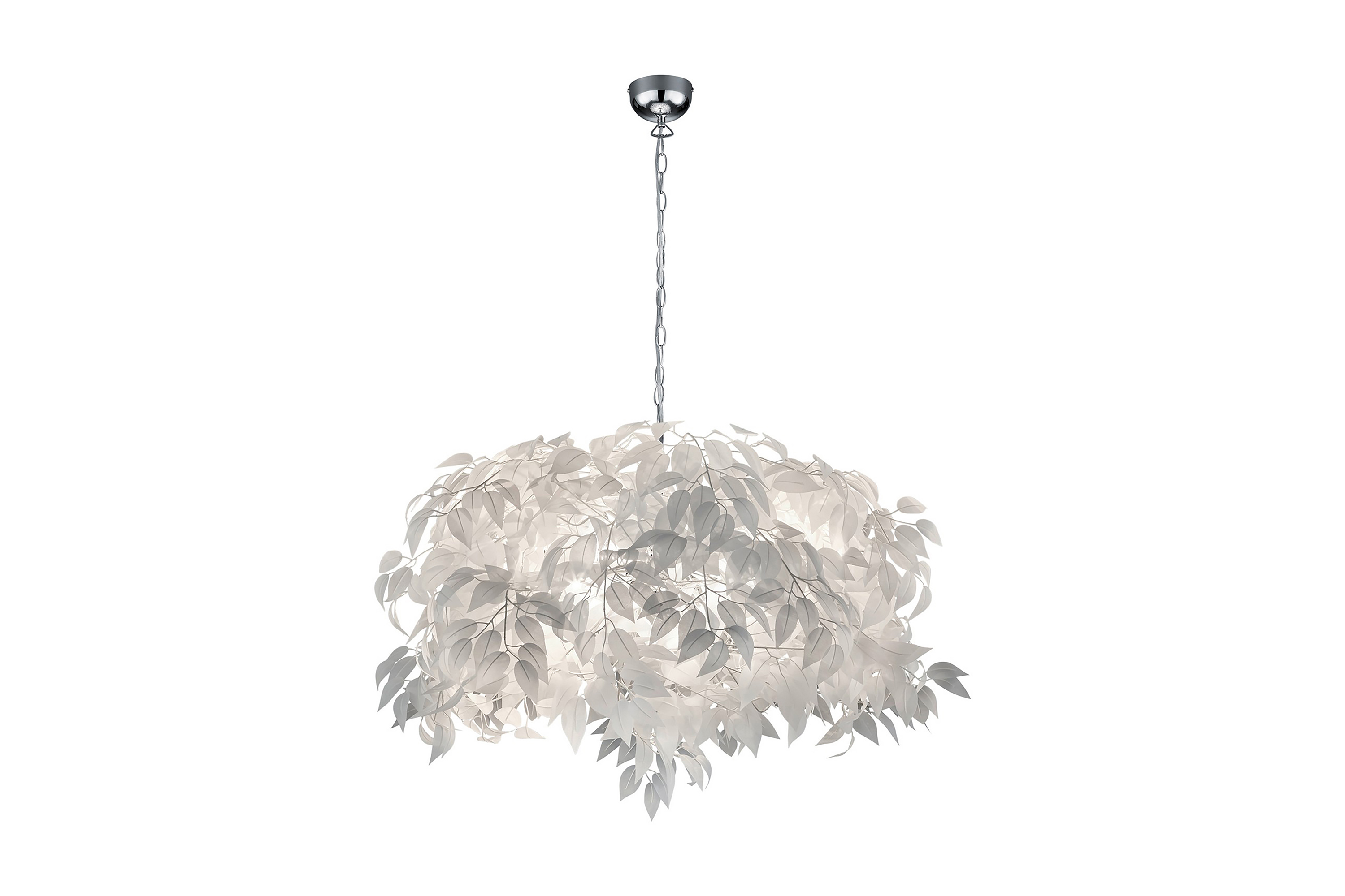 Trio Lighting Leavy Taklampa 70cm 4L E14 vit Vit - Belysning & el - Trademax