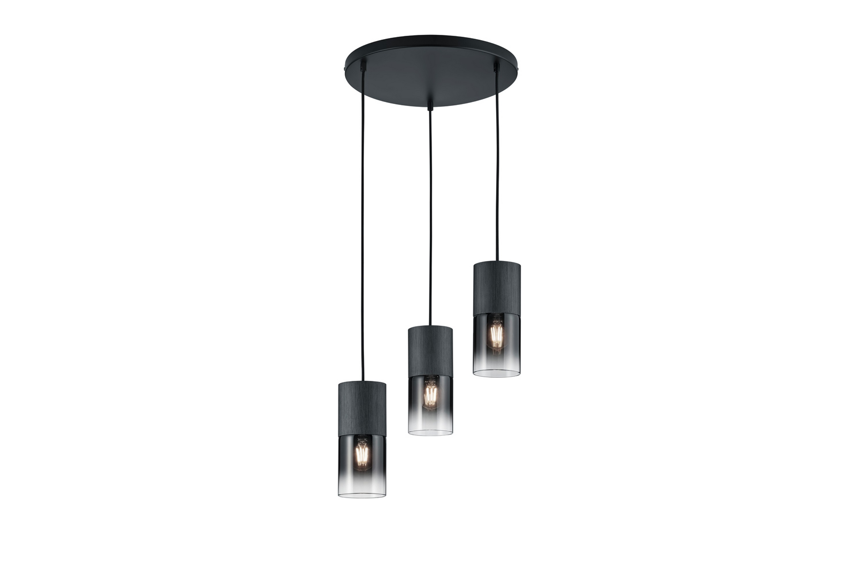 Trio Lighting Robin Taklampa 3L E27 mattsvart Matt svart - Belysning & el - Trademax