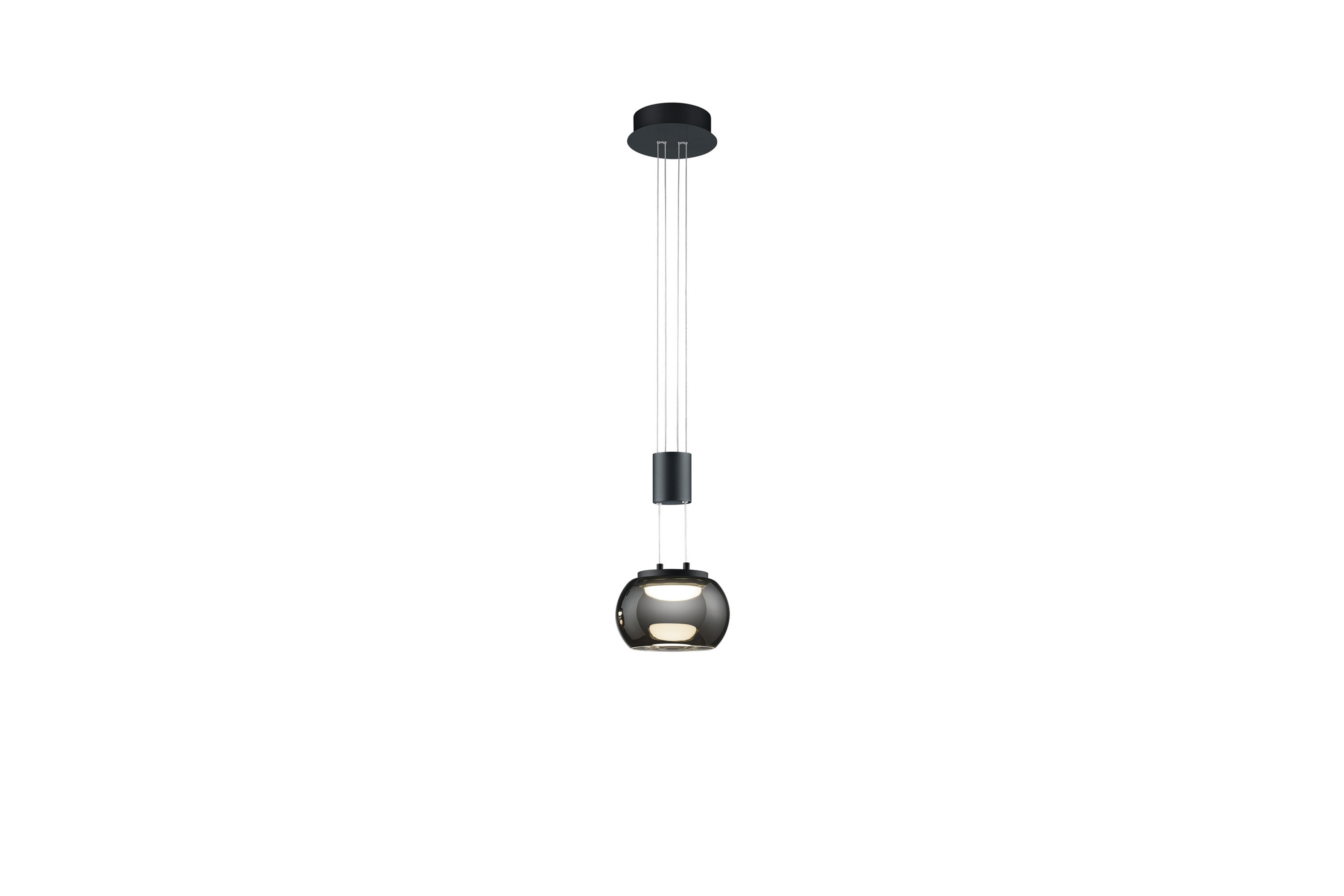 Trio Lighting Madison LED Taklampa 1L mattsvart Matt svart - Belysning & el - Trademax