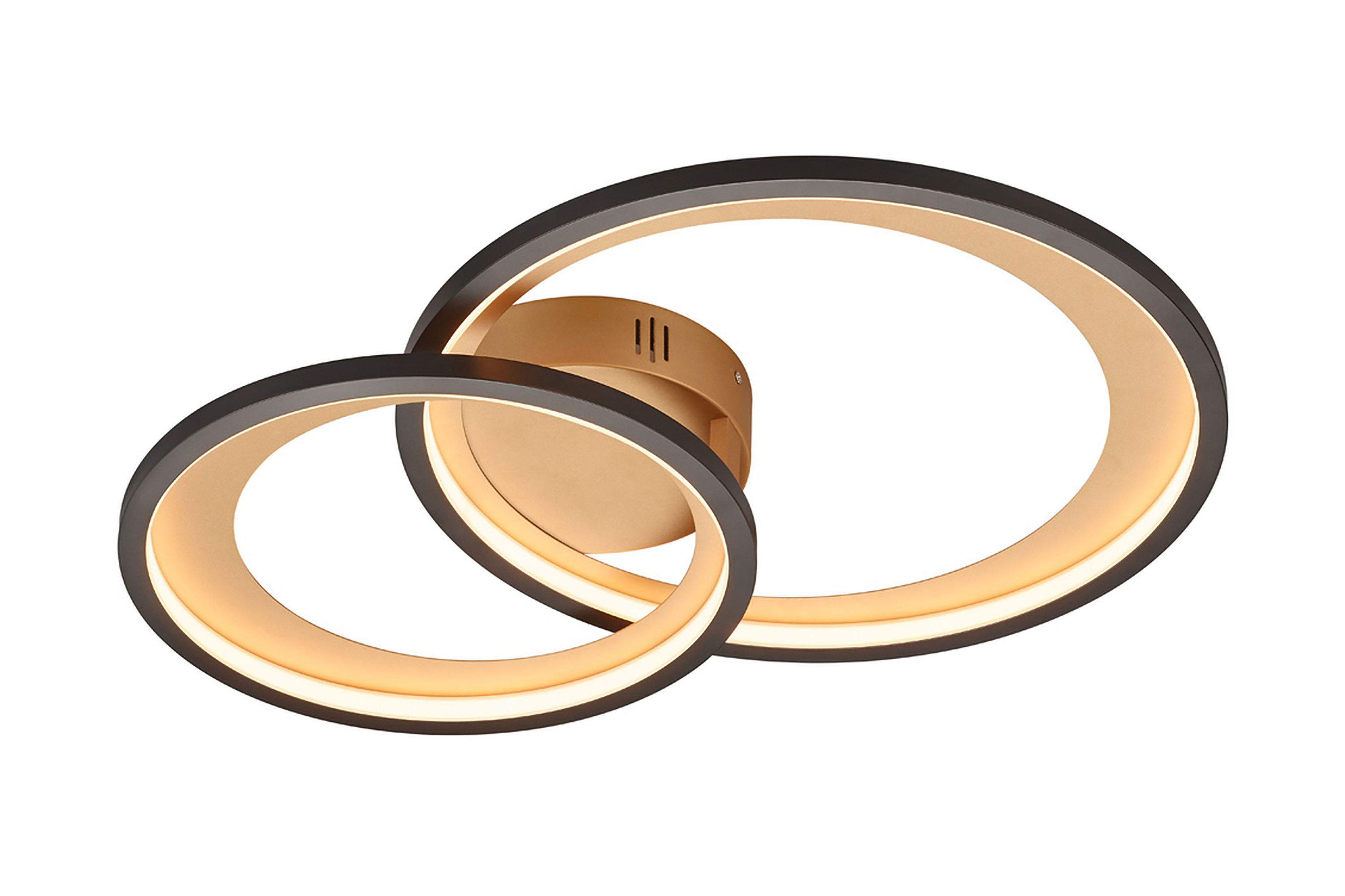 Trio Lighting Granada LED plafond 59cm mattsvart Matt svart - Belysning | Chilli