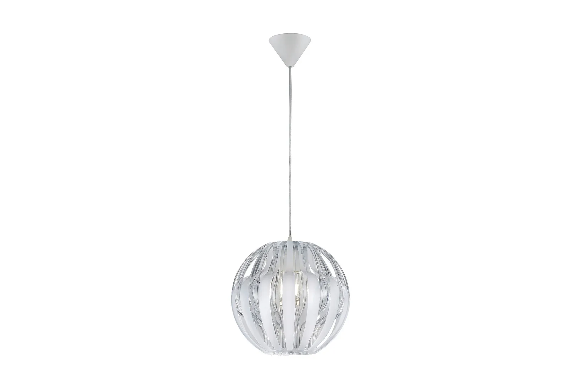 Trio Lighting Pumpkin taklampa 30cm E27 vit Vit - Belysning | Chilli