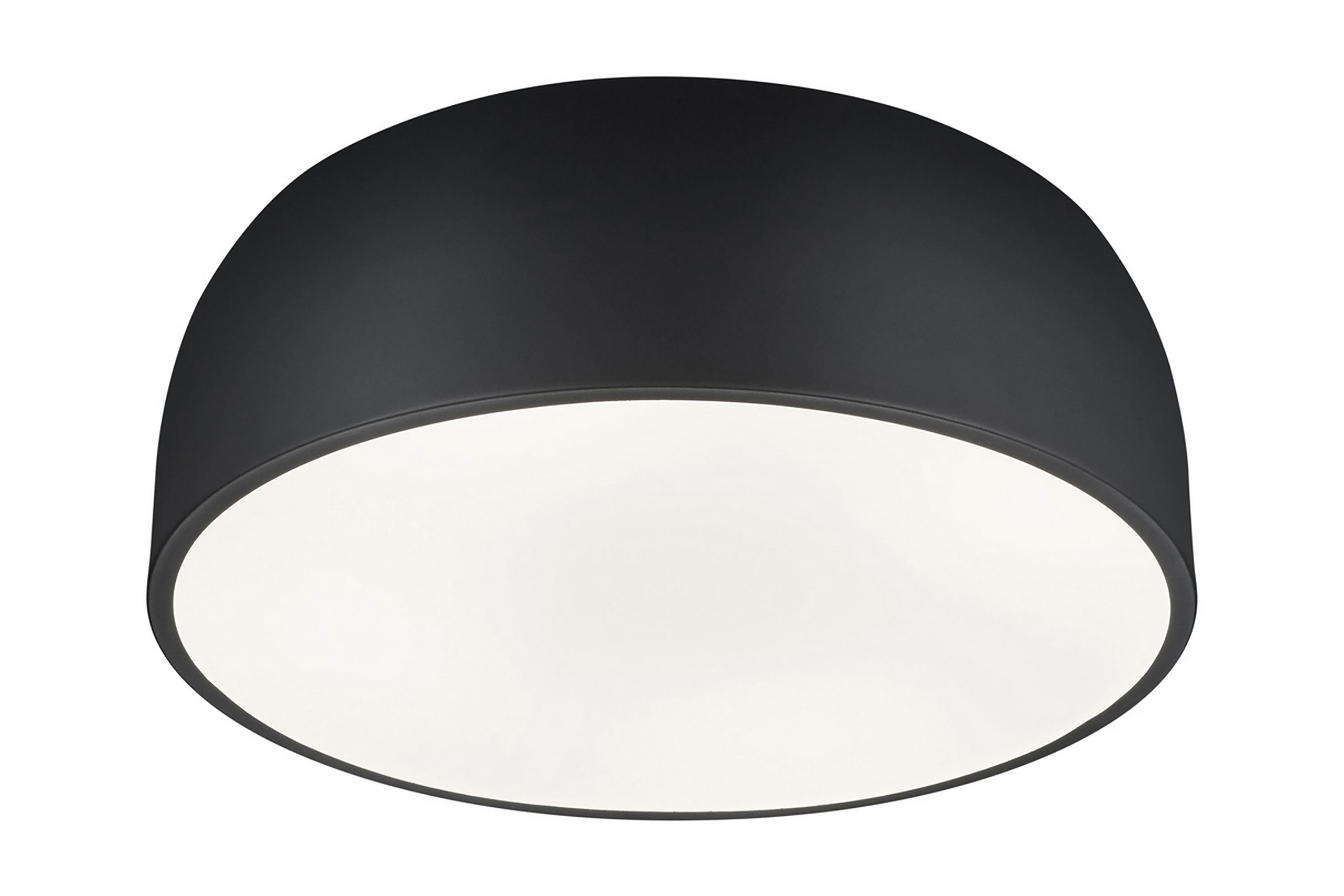 Trio Lighting Trio Lighting Baron plafond 4L E27 mattsvart Svart - Belysning | Chilli