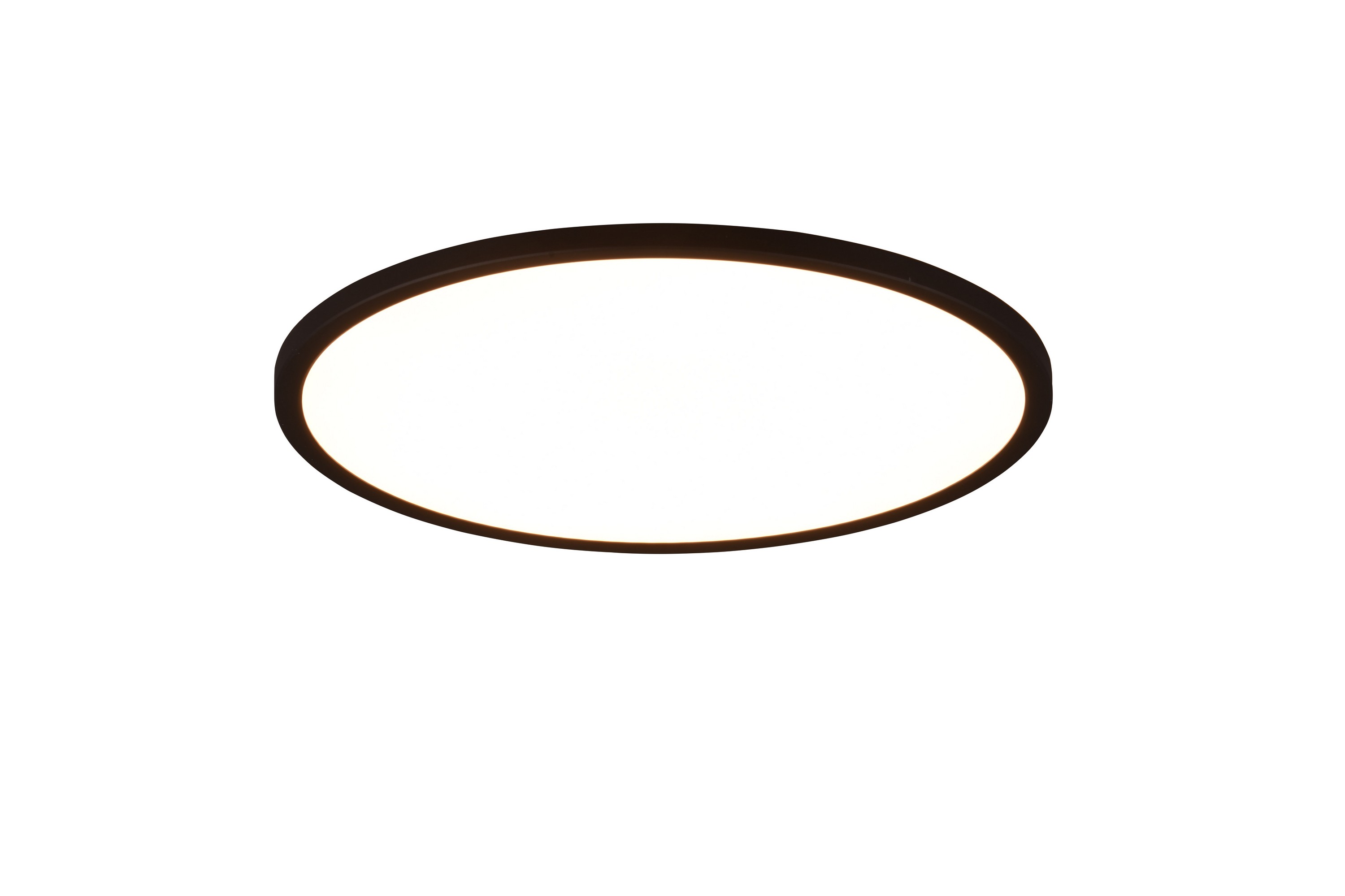 Trio Lighting Aureo LED plafond 40 cm mattsvart RGB Matt svart - Belysning | Chilli