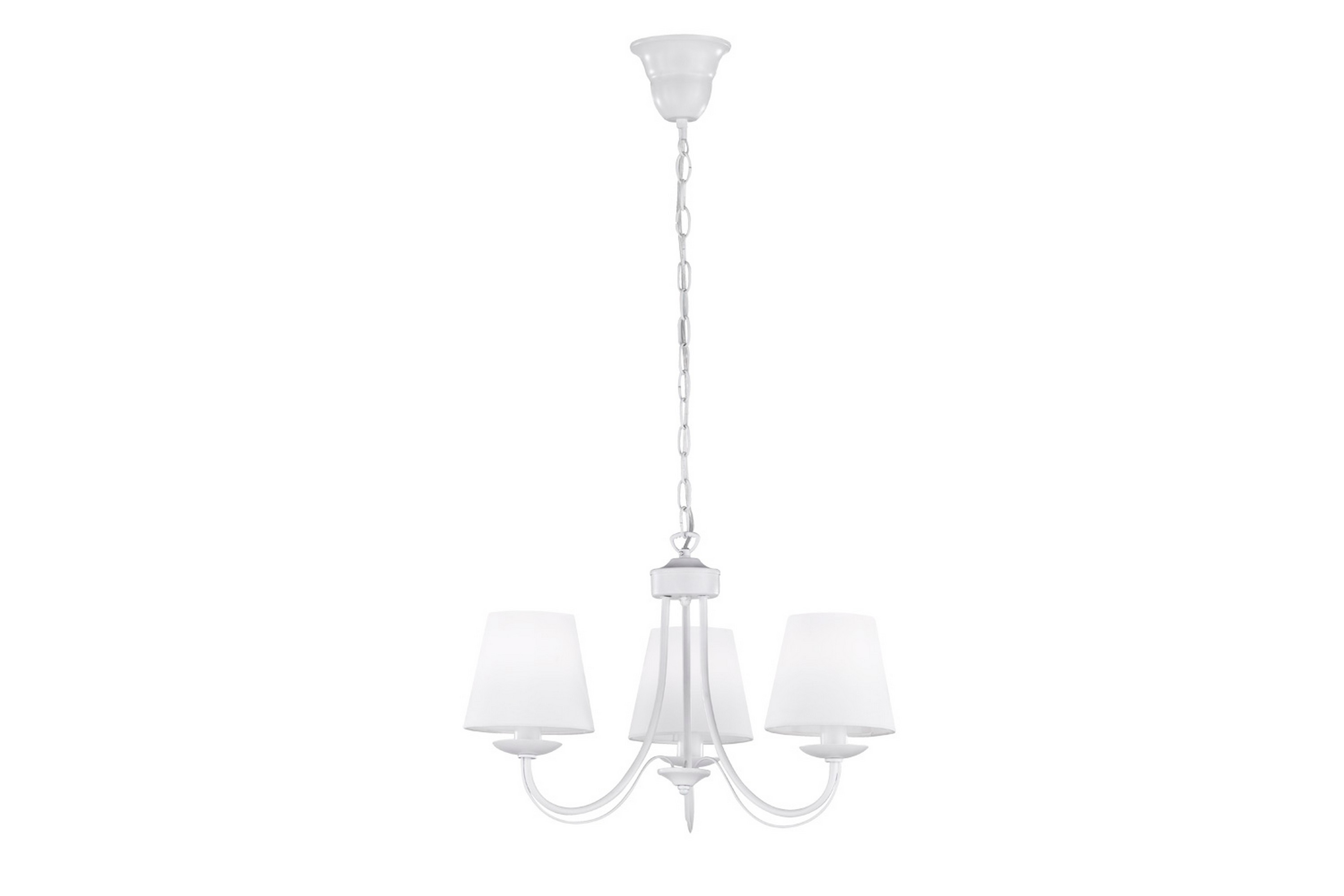 Trio Lighting Cortez Ljuskrona 3L E14 mattvit Vit - Belysning & el - Trademax