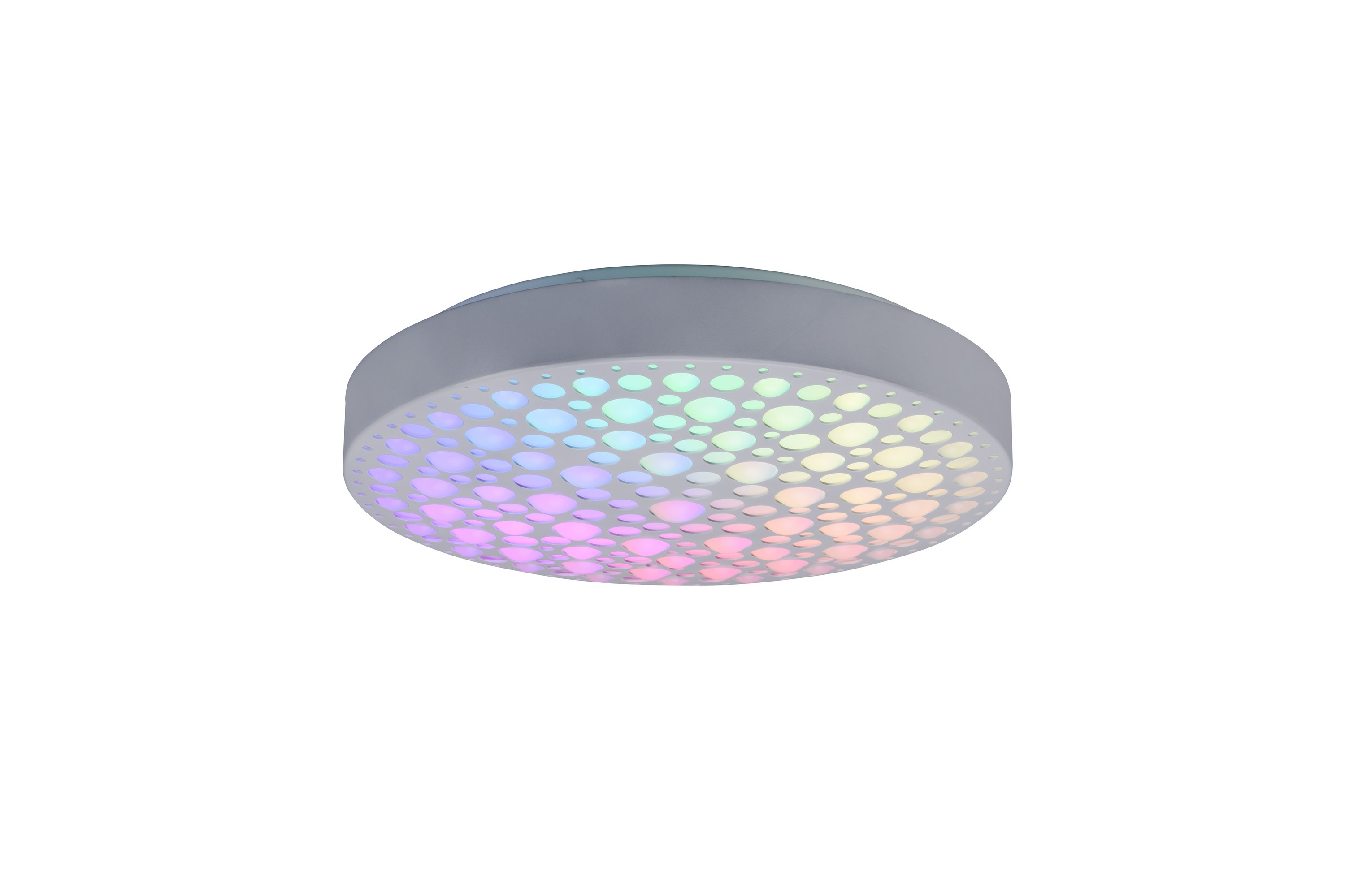 Trio Lighting Trio Lighting Chizu LED plafond vit RGB - Belysning | Chilli
