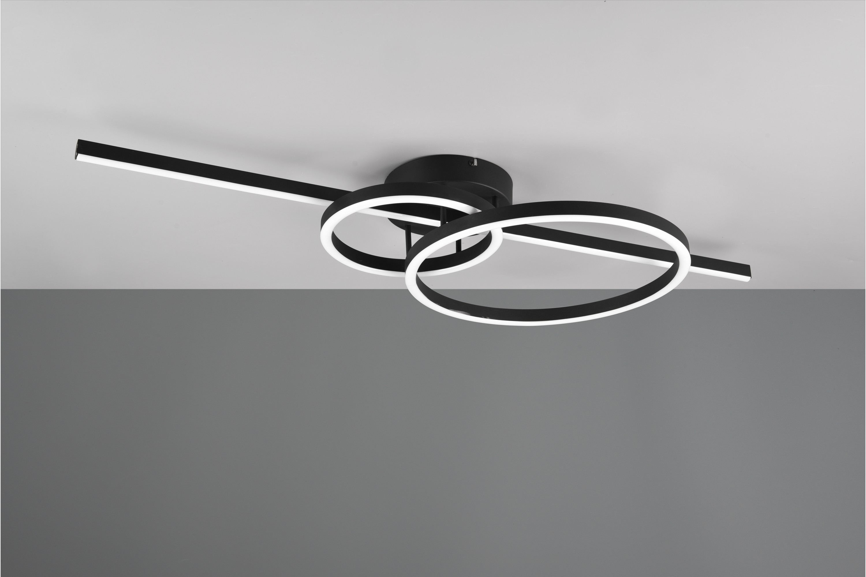 Trio Lighting Montilla LED Plafond mattsvart Matt svart - Belysning & el - Trademax