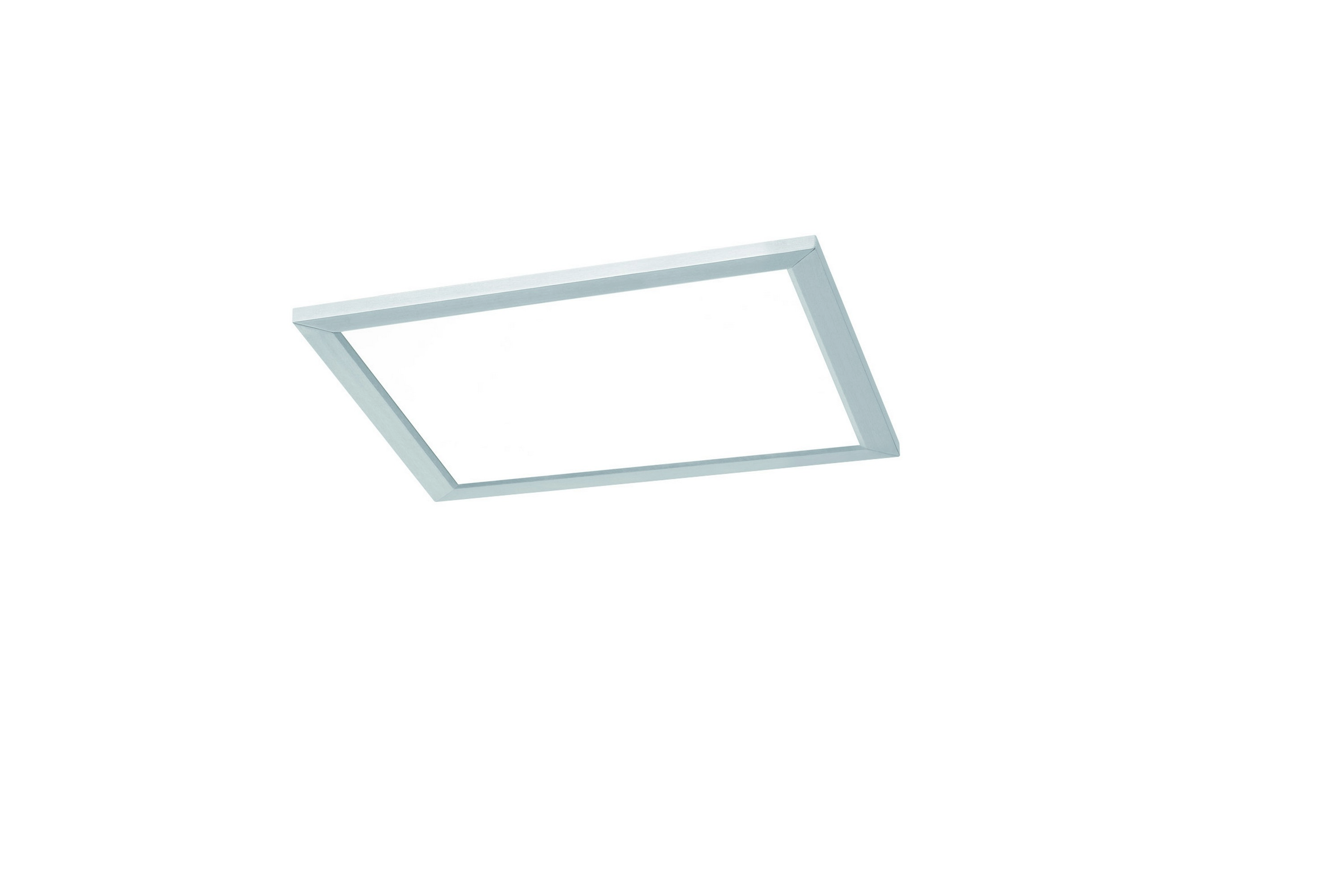 Trio Lighting Trio Lighting Phoenix LED plafond 30x30cm borstad stål ...
