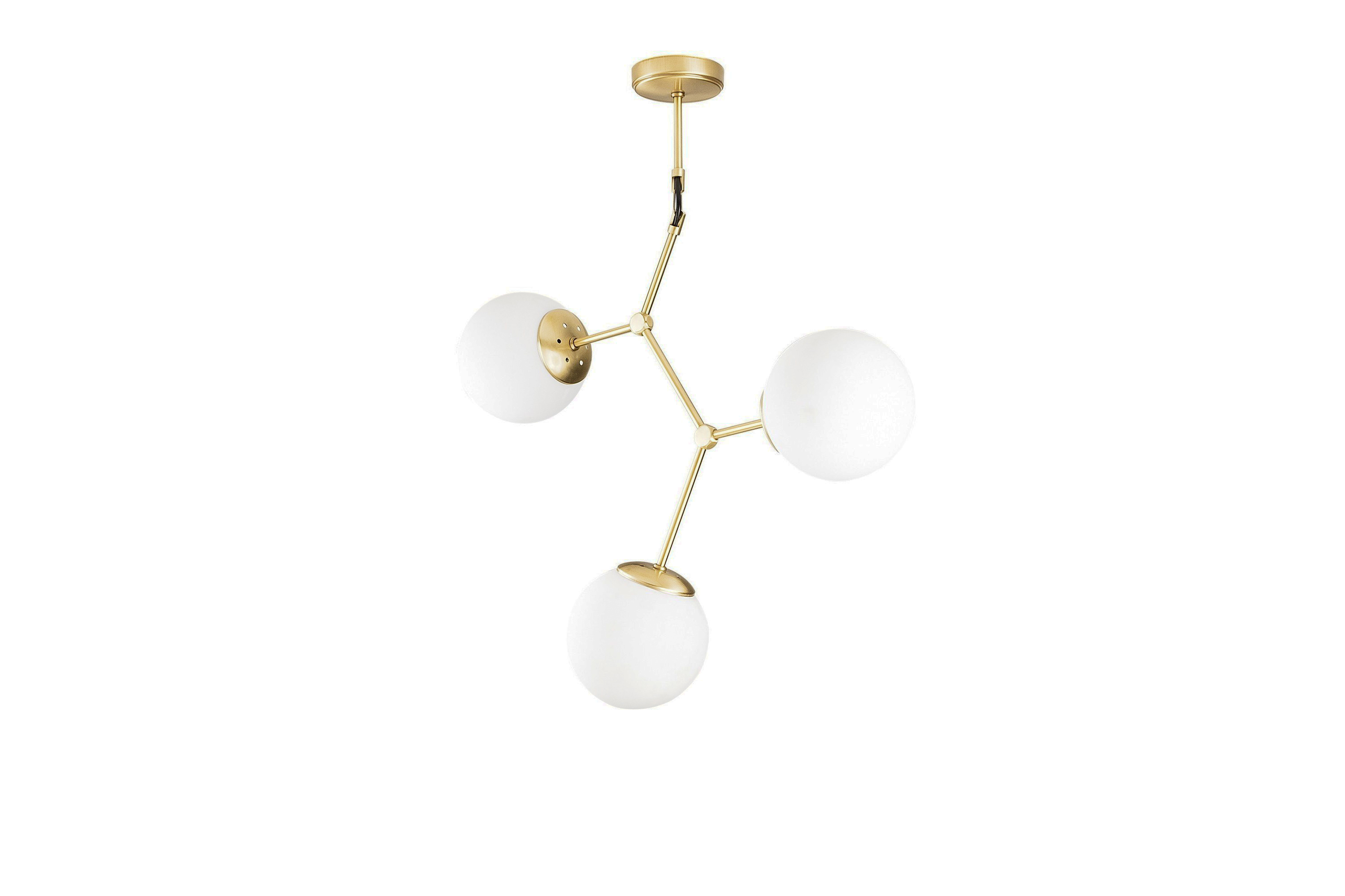 Taklampa Damar Gul/Vit Opviq - Belysning | Chilli