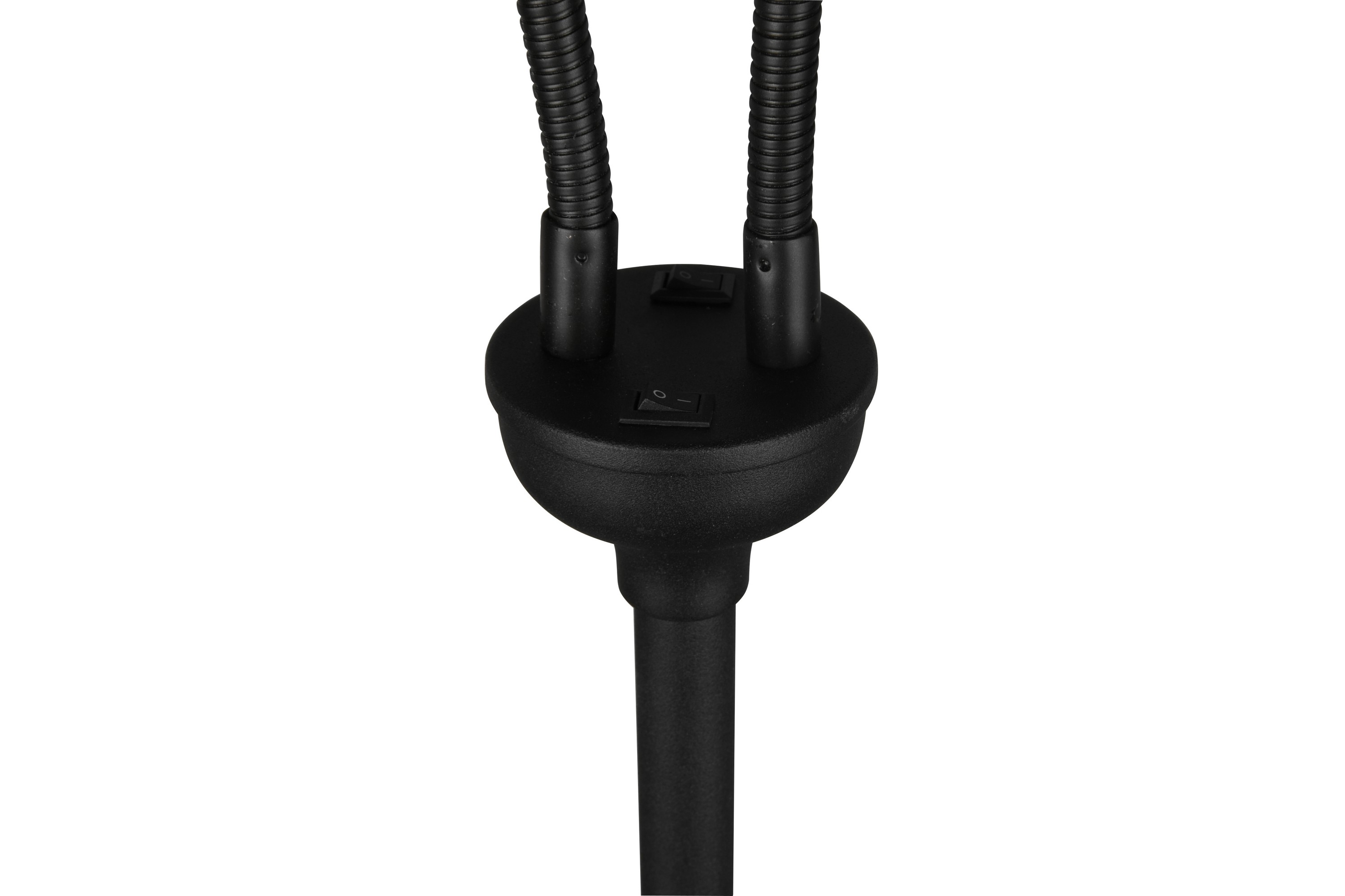 Trio Lighting Tommy Golvlampa 2L E14 mattsvart/ guld Matt svart/Guld - Belysning & el - Trademax