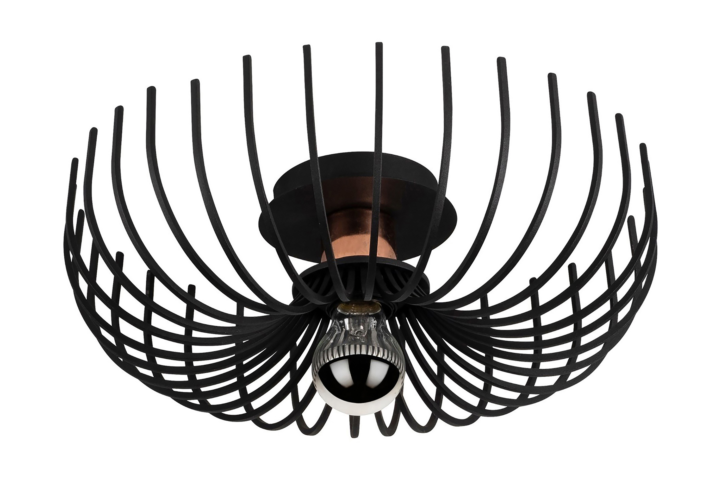 Noor Loftlampe Sort - Belysning | Trademax