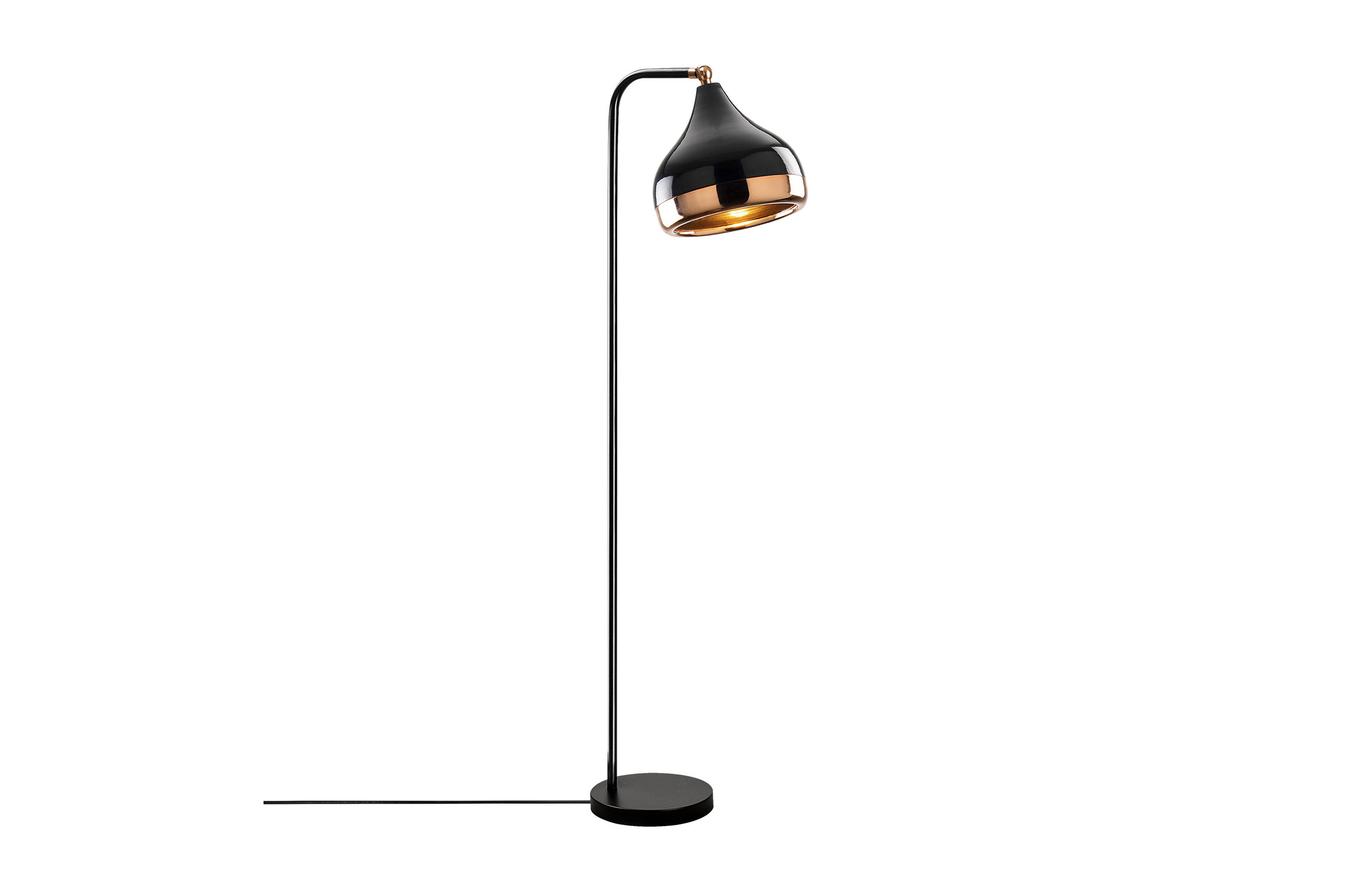 YILDO Golvlampa Svart/Koppar - Belysning - Furniturebox