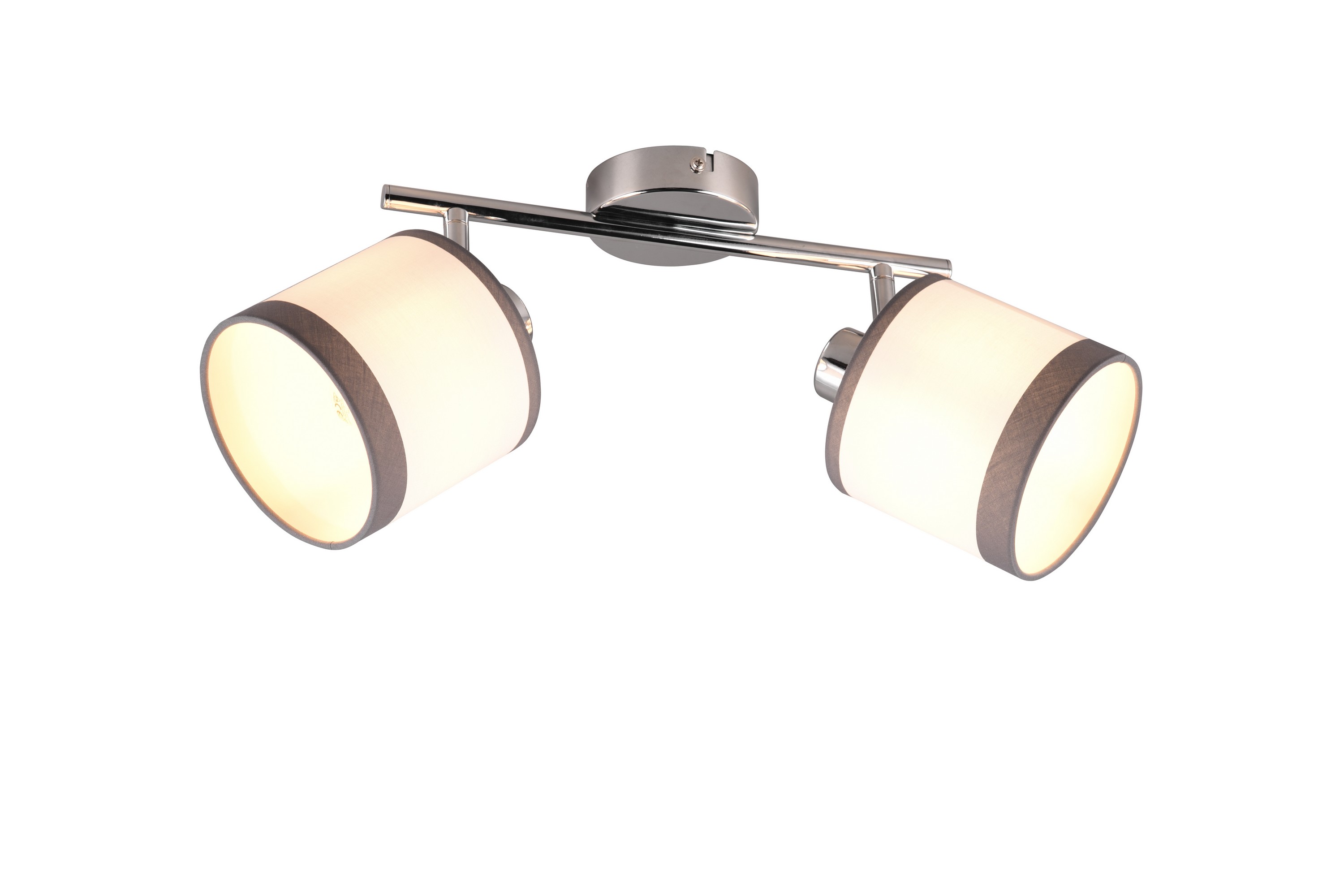 Trio Lighting Davos Spotlight 2L E14 krom/ vit Krom/Vit - Belysning & el - Trademax