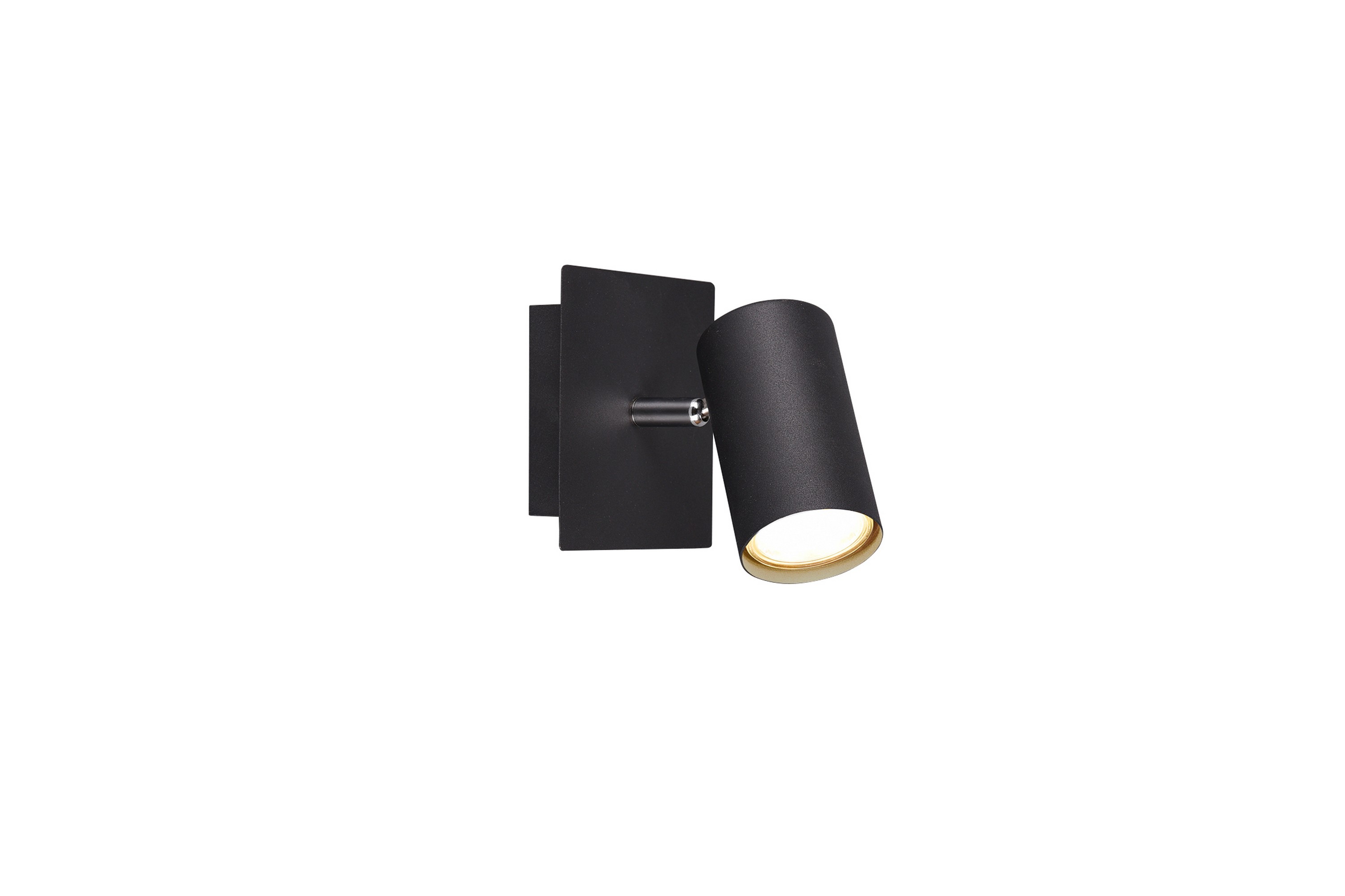 Trio Lighting Marley Spotlight 1L GU10 mattsvart Matt svart - Belysning & el - Trademax