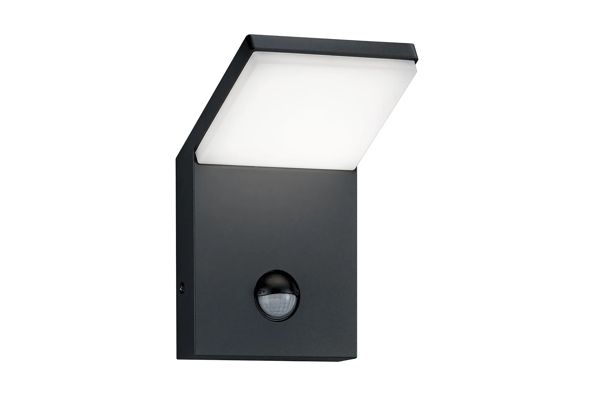Trio Lighting Pearl LED vägglampa rörelsessensor antracit Antracit/Vit ...