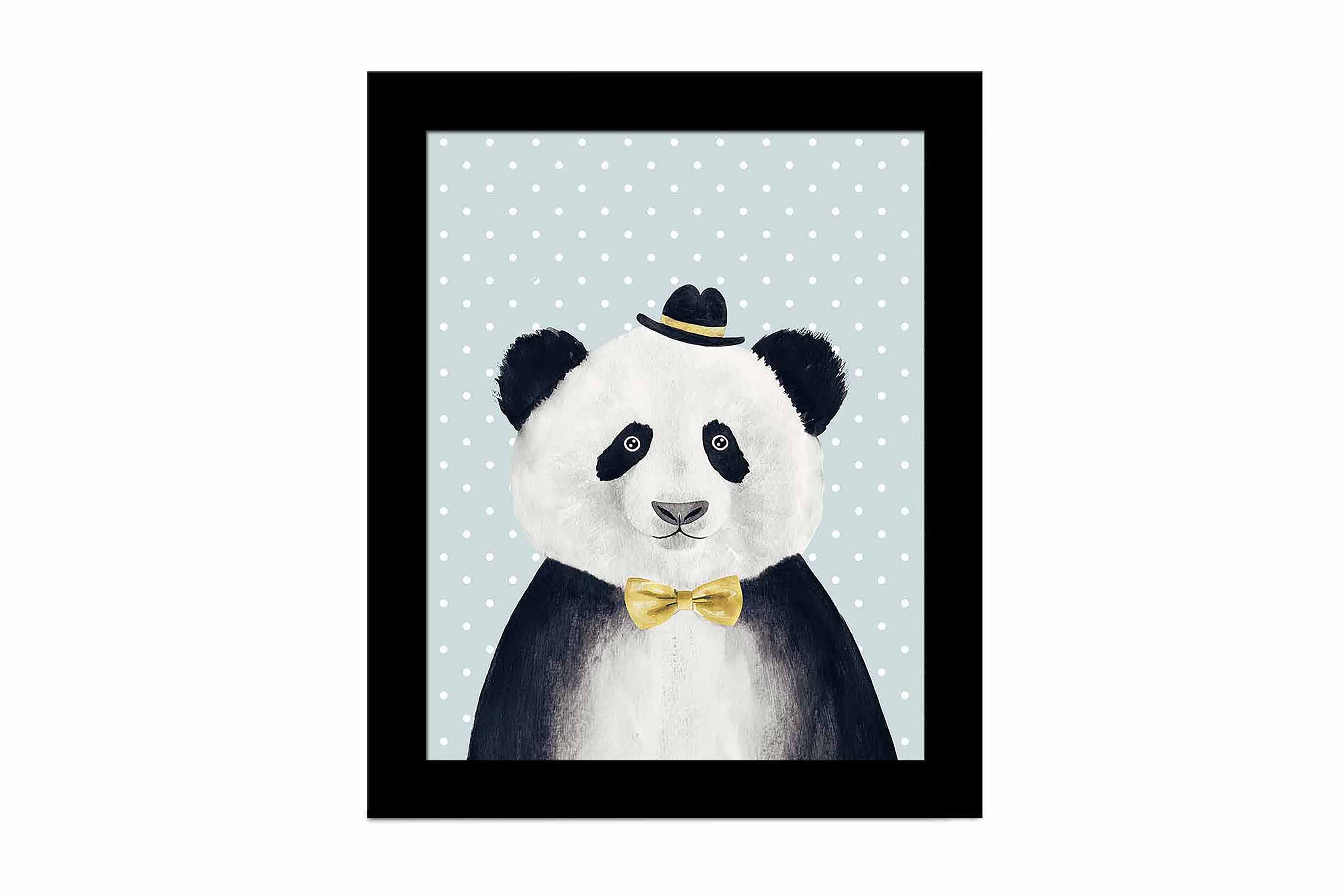 Billede Dyr med ramme flerfarvet 22,3x52,8 cm - Boligtilbehør | Trademax