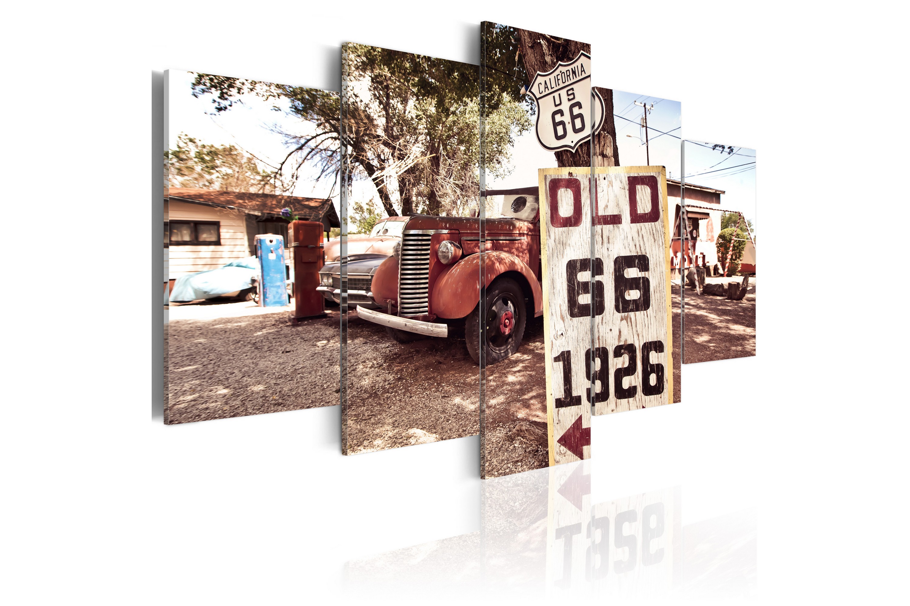 Billede California Vintage Style 100x50 Artgeist sp. z o. o ...