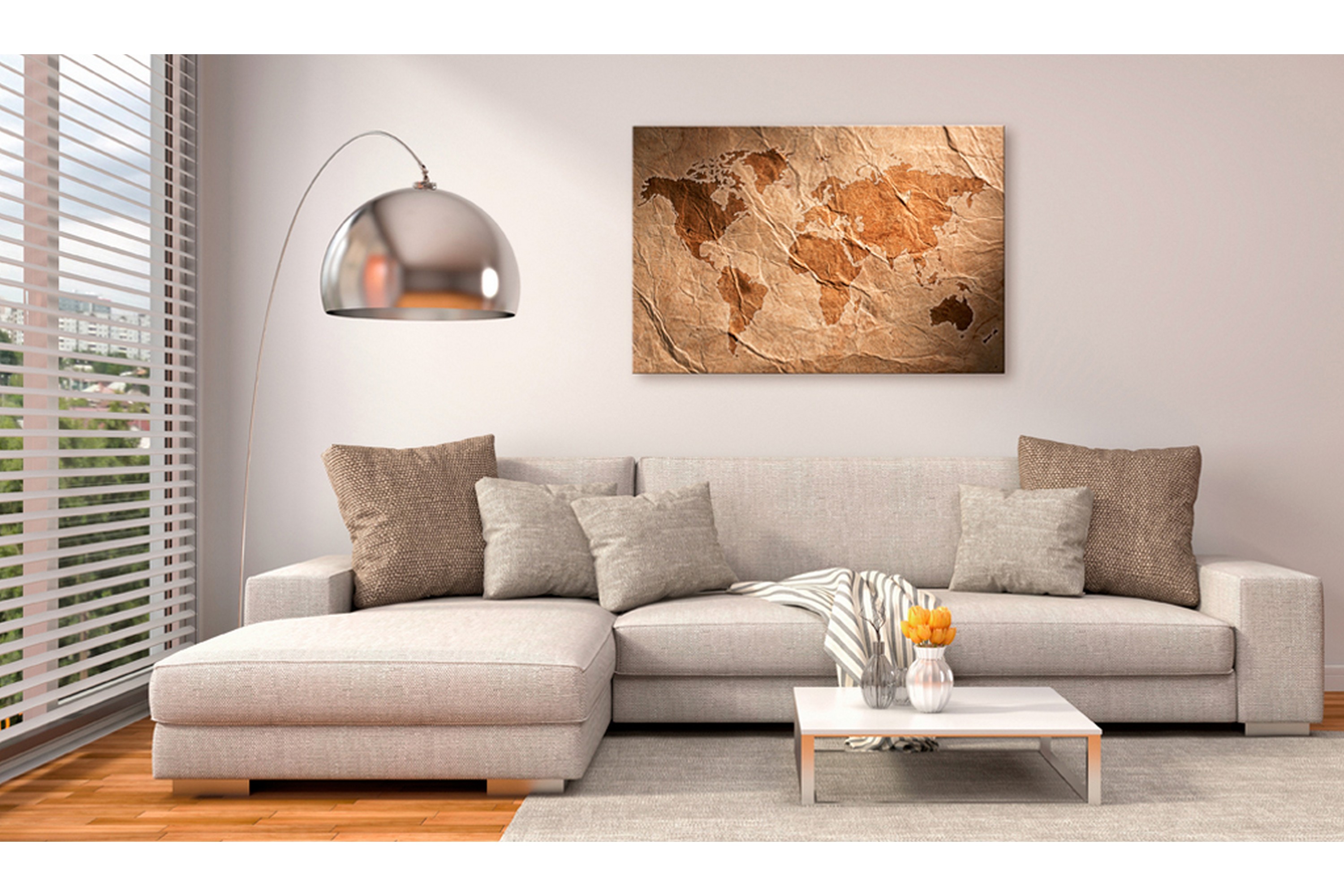 Billede Paper Map 60x40 Artgeist sp. z o. o. - Boligtilbehør | Trademax