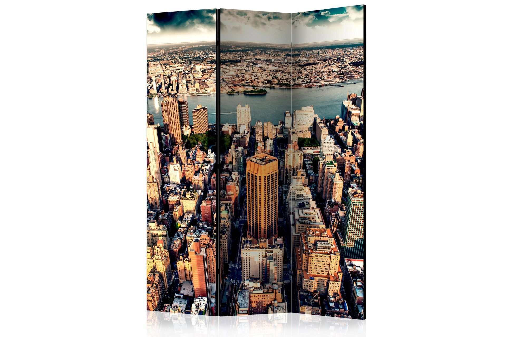 Rumdeler - Bird's Eye View of New York 135x172 Artgeist sp. z o. o ...