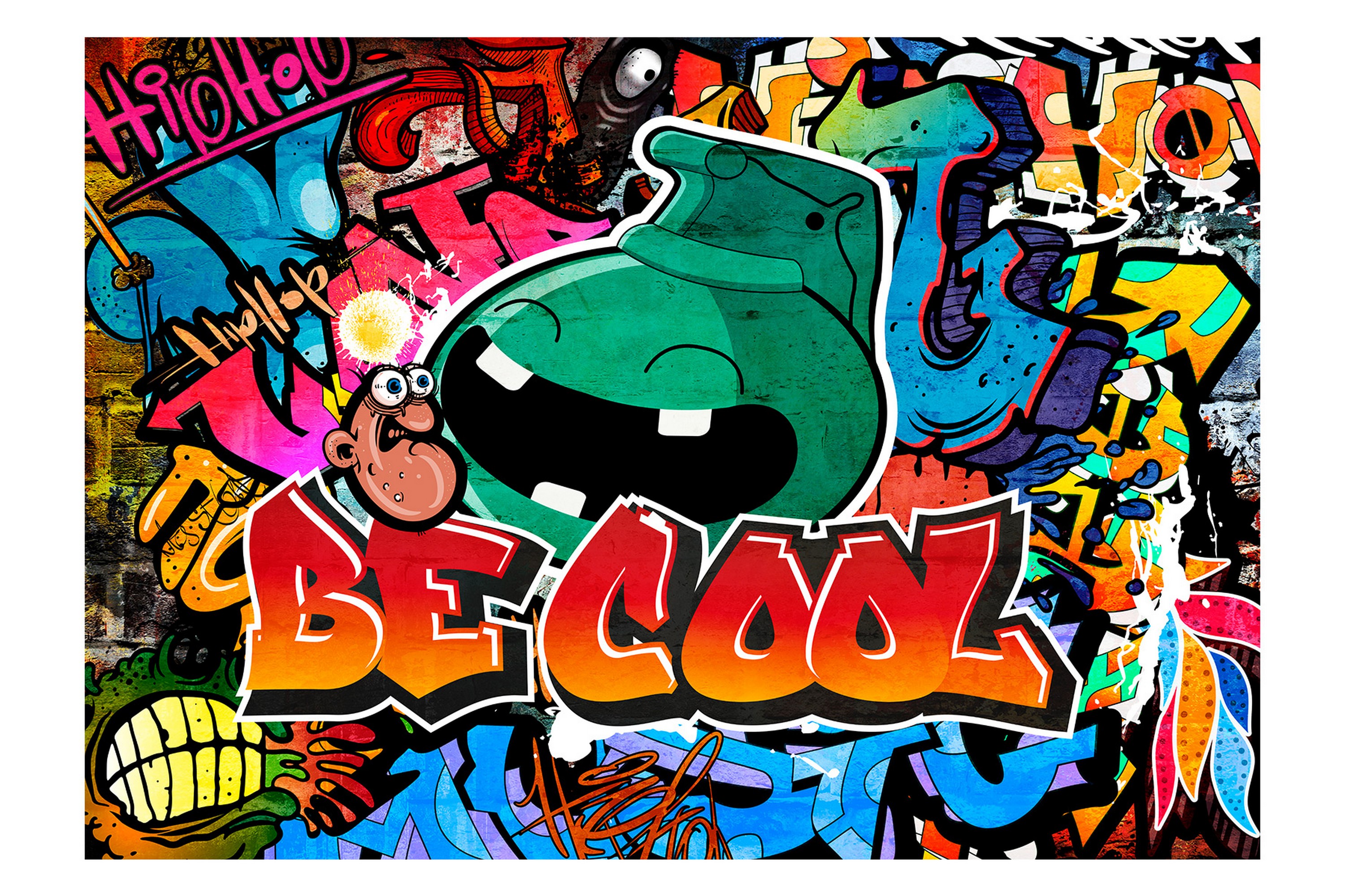 Vægmaleri Be cool 300x210 Artgeist sp. z o. o. - Boligtilbehør | Trademax