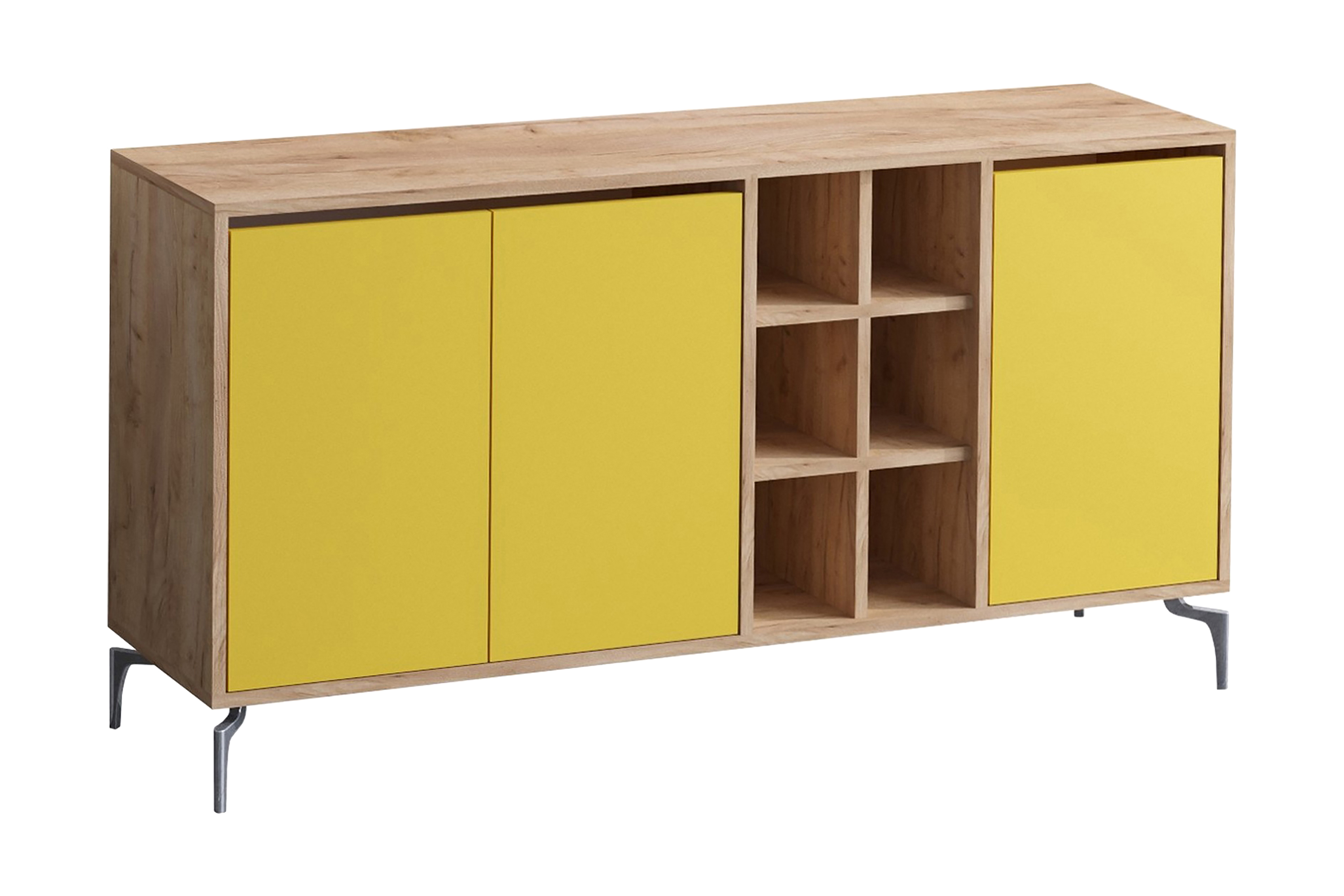 SIDEBOARD 40x140 cm Natur/Flerfärgad - Förvaring - Furniturebox