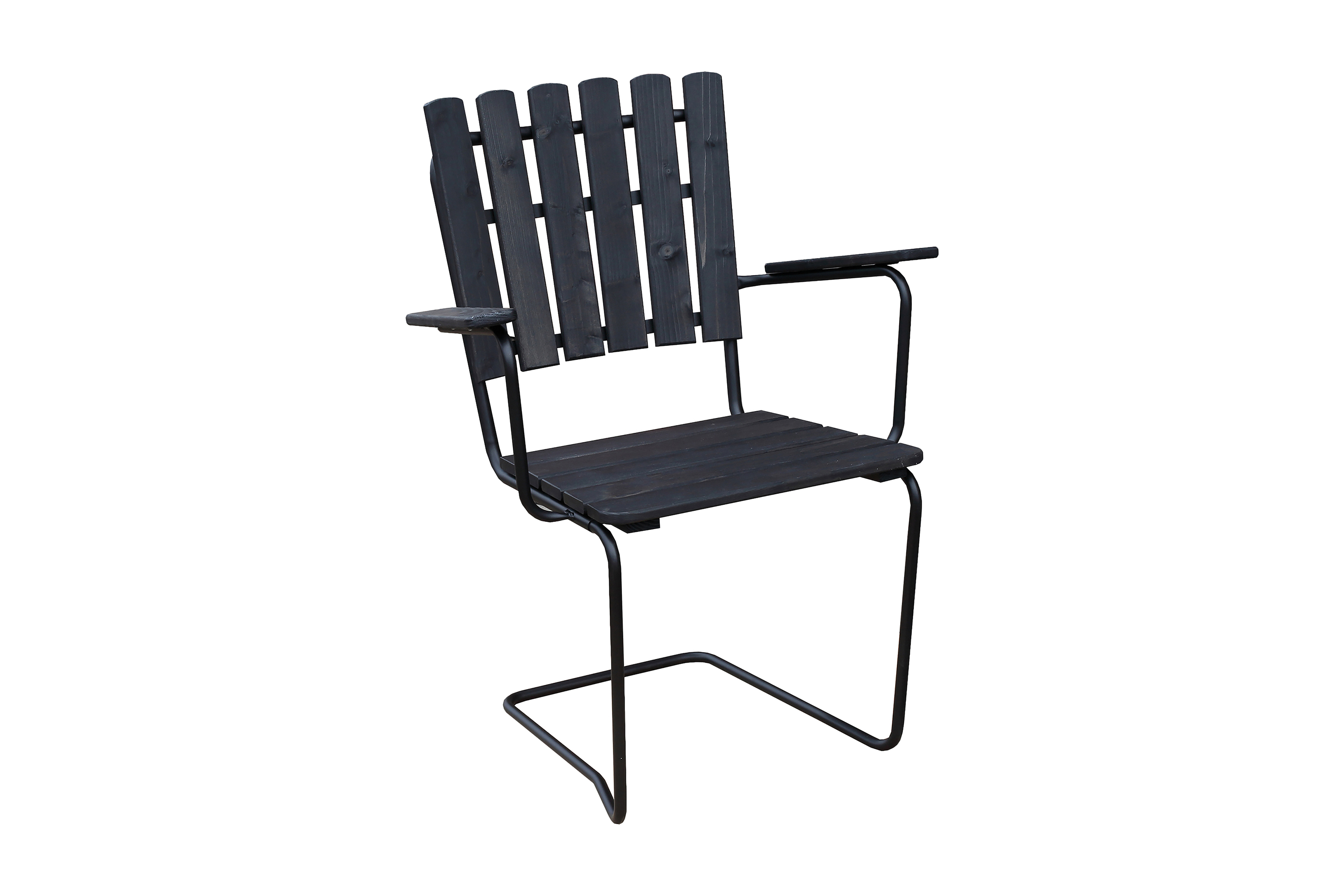 Lenestol Vaxholm Kaffesvart/Grå - Hagemøbler & utemiljø - Chilli