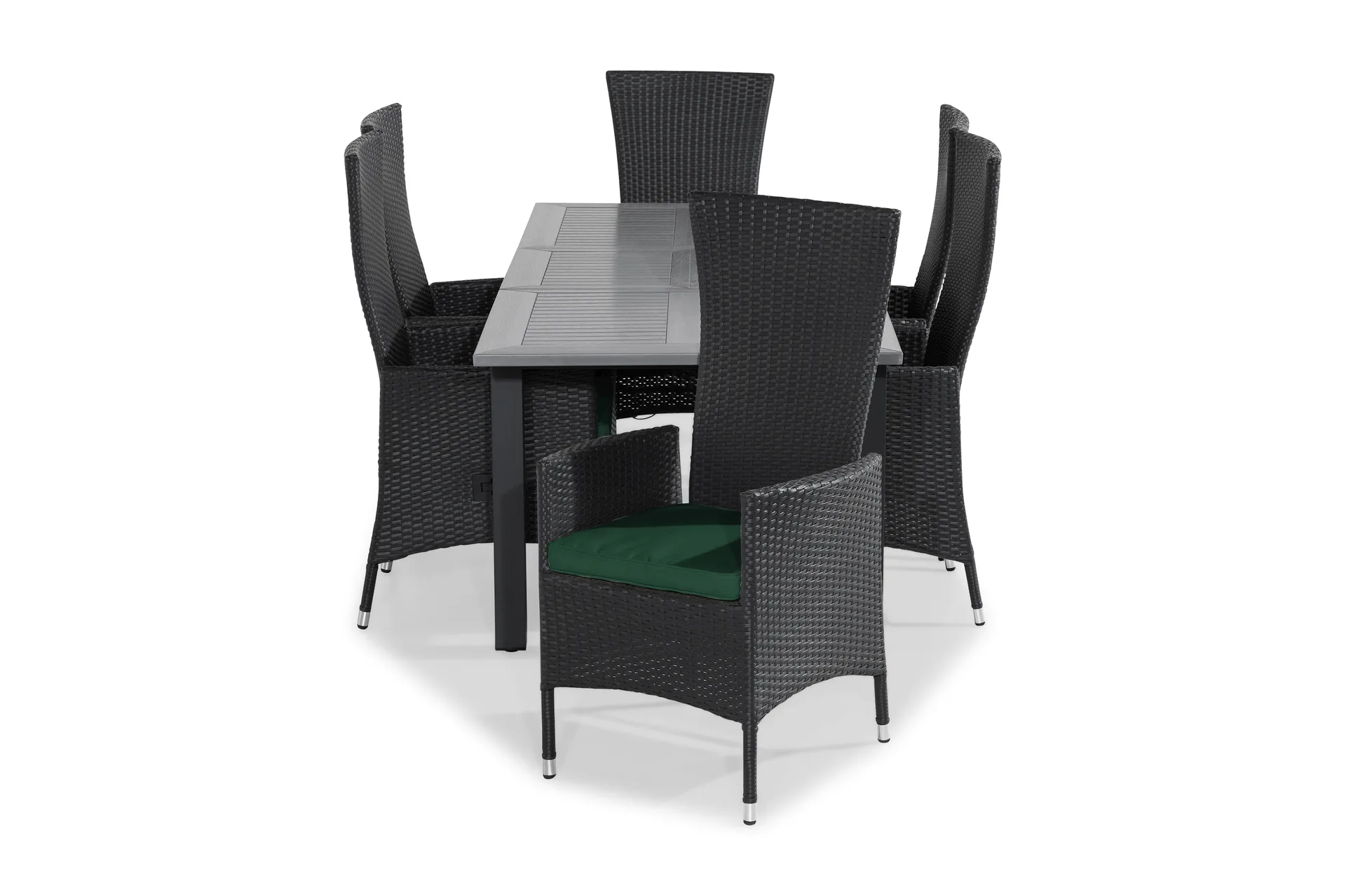 Comfort Garden Monaco Spisegruppe 152-210x90+6 Jenny Stol Stillbar Pute ...