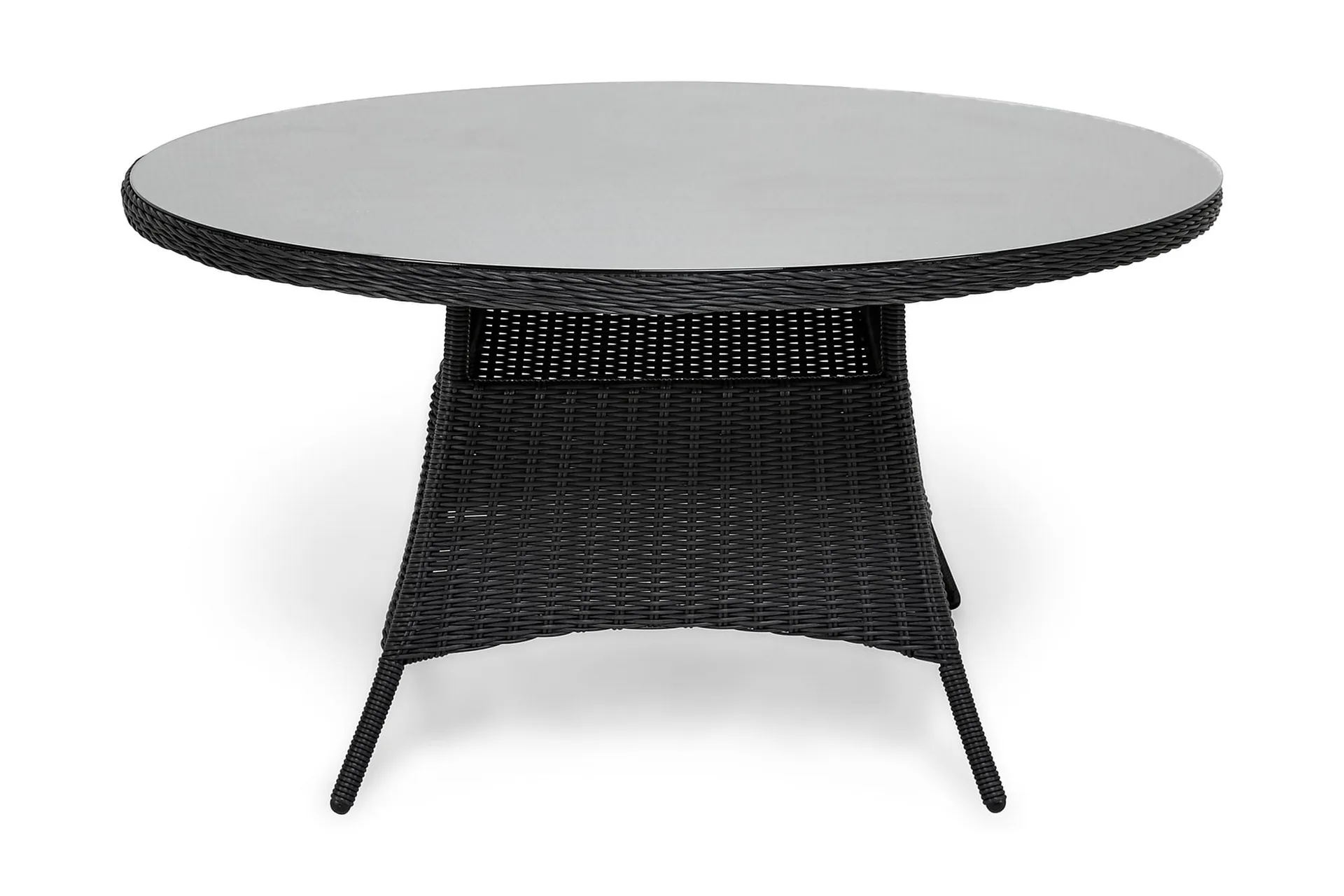deNoord Marcus Spisebord 140 cm Rundt Sort - Havemøbler | Trademax