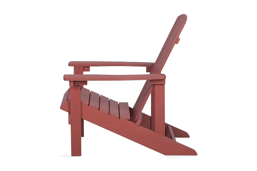 Adirondack solstol 88 | 75 | 88 cm Rød - Havemøbler | Trademax