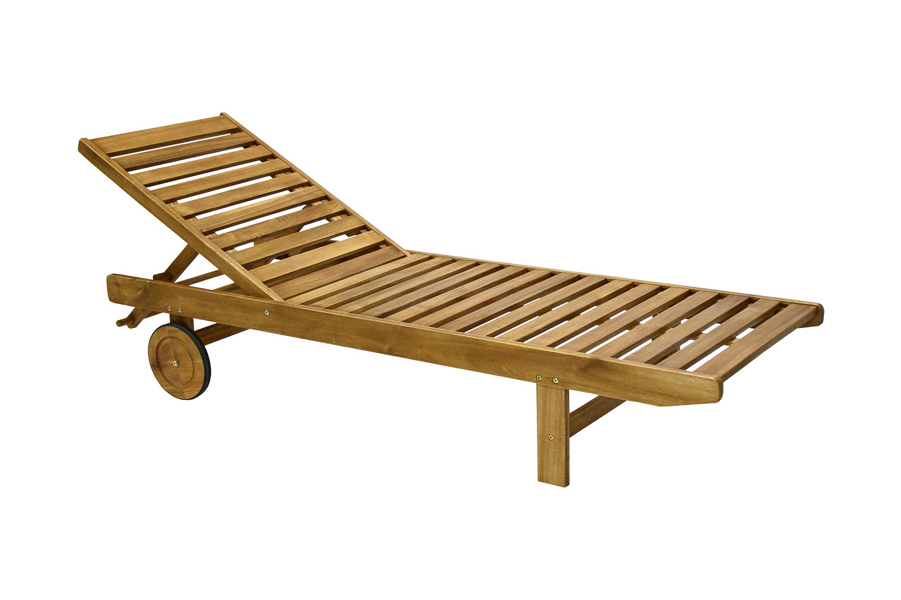 Solstol FINLAY 193x60xH30cm Akacia olieret - Havemøbler | Trademax