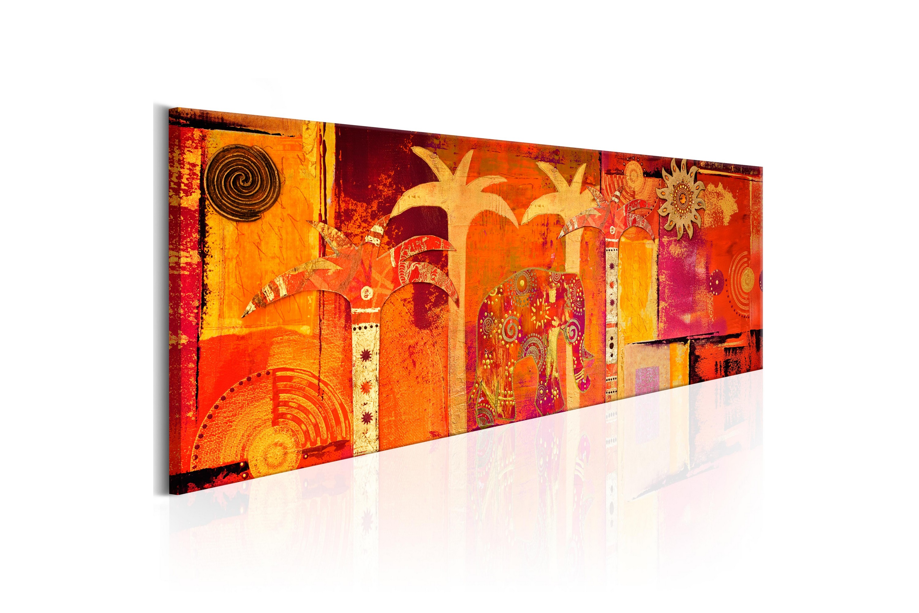 Tavla African Collage 120x40 Artgeist sp. z o. o. - Inredning - Trademax