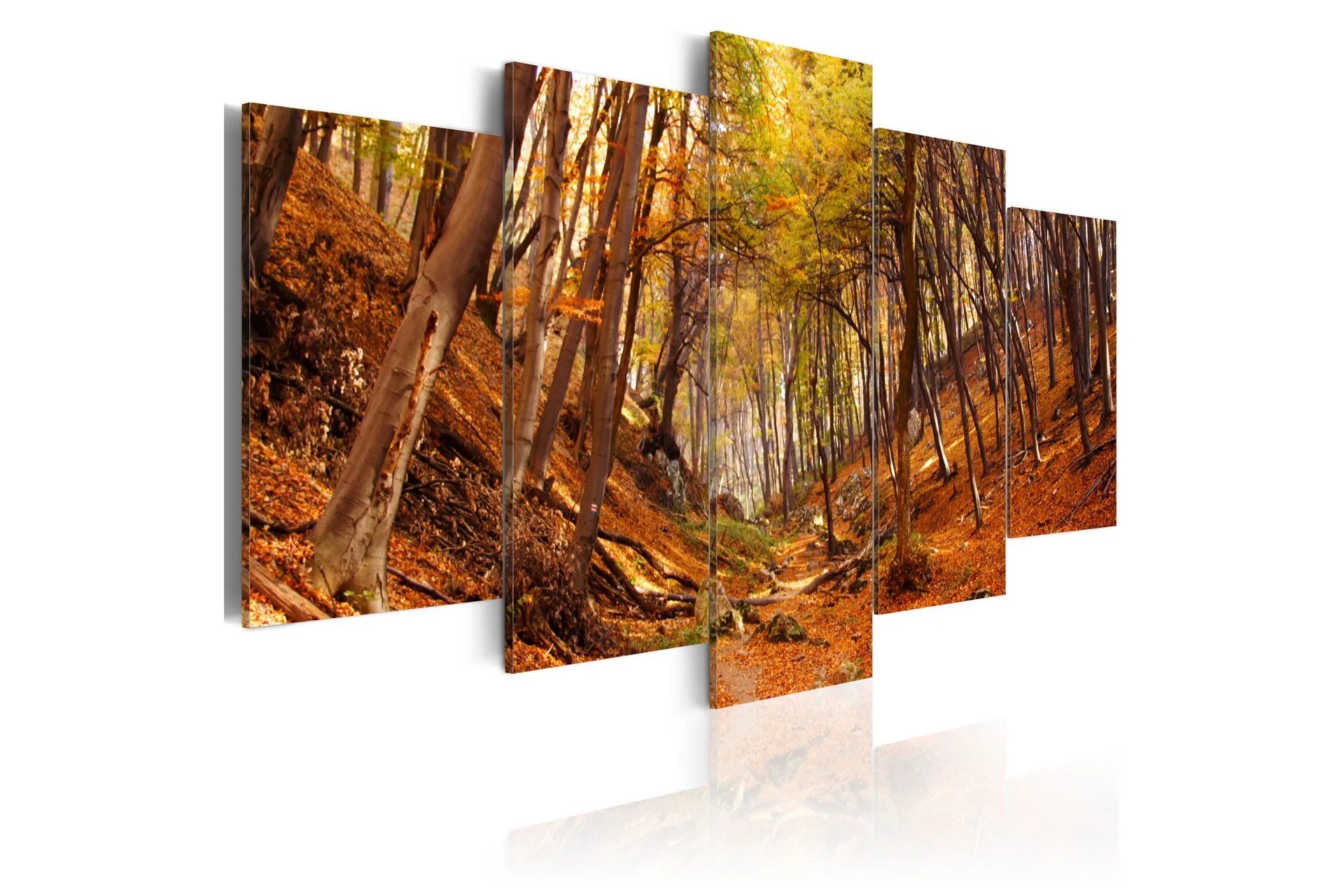 Tavla Orange Autumn 200x100 Artgeist sp. z o. o. - Inredning - Trademax