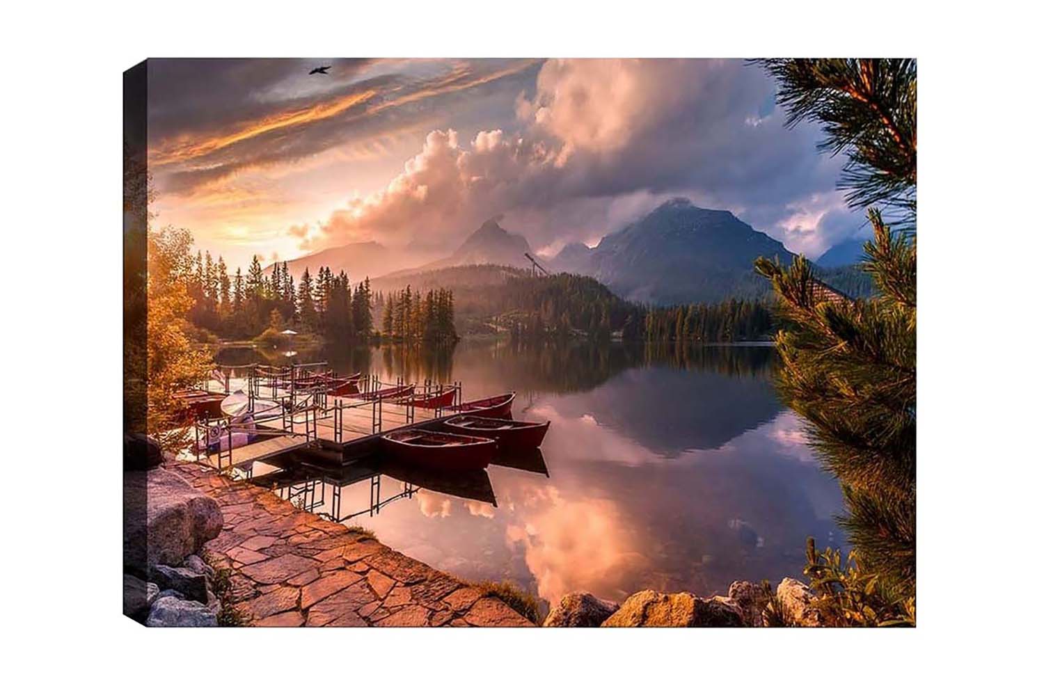 Väggdekor Canvas Målning - Inredning - Trademax