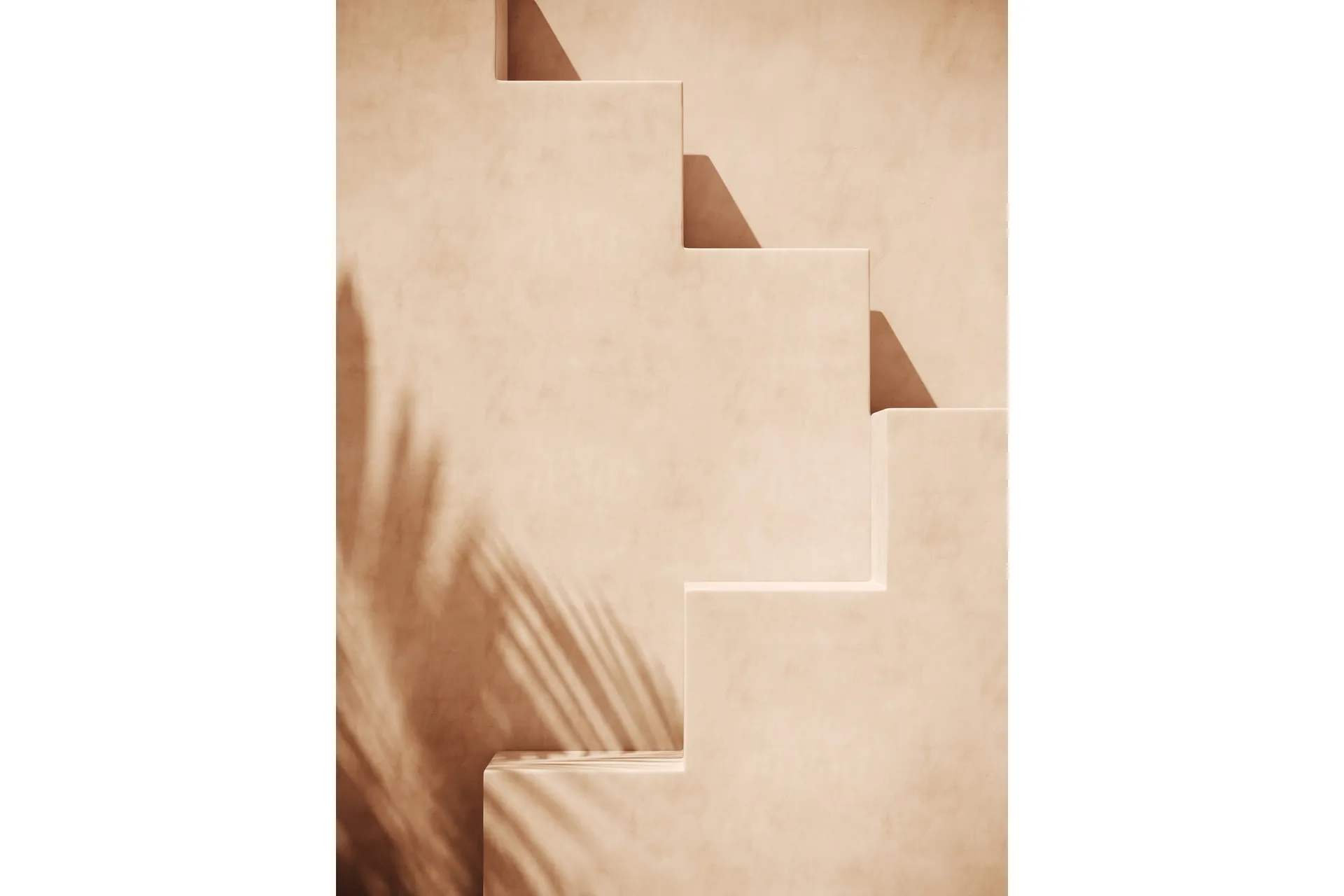 Venture Home Poster Stairs 70x100 cm Ljus Orange - Inredning - Trademax