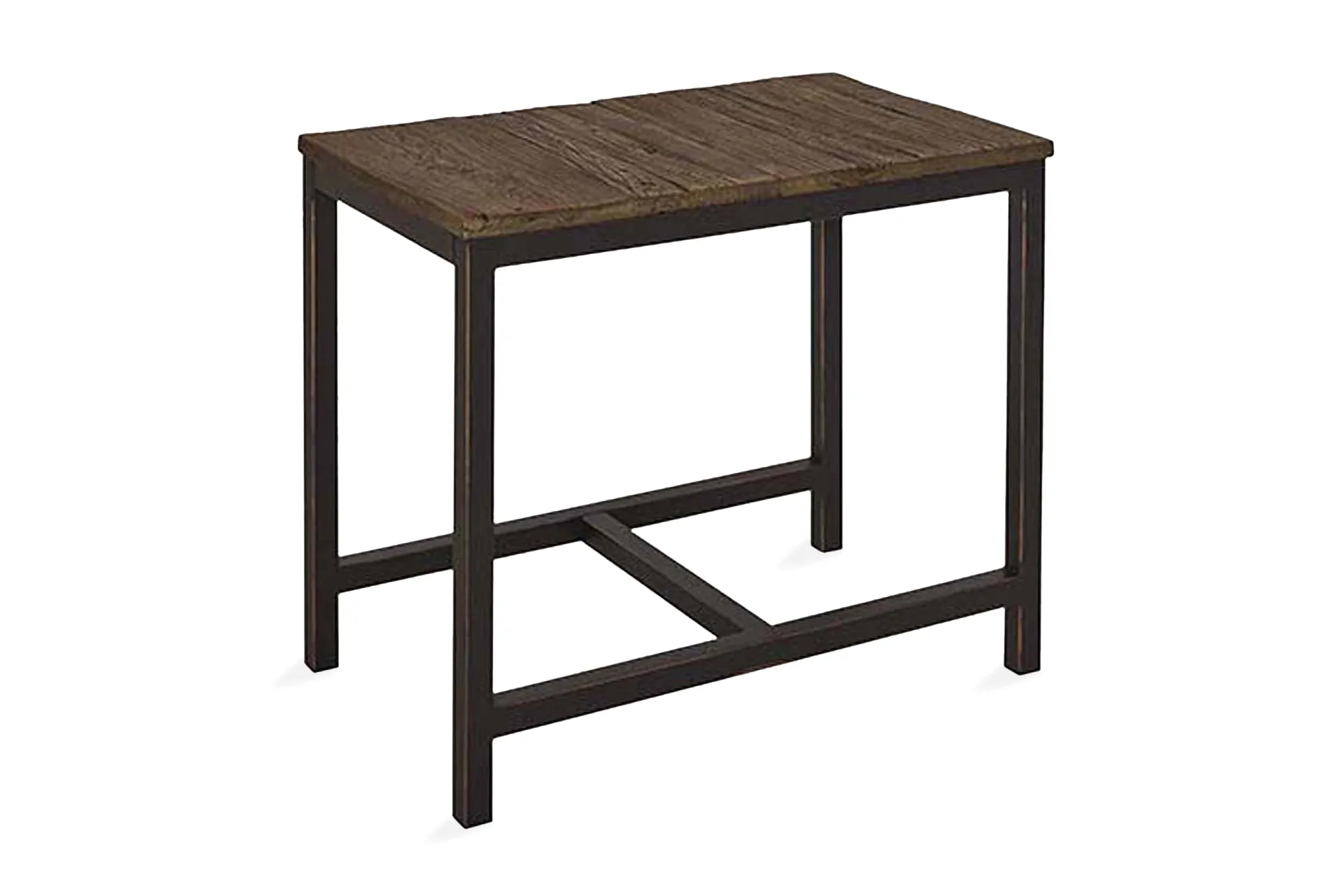 Bloomington Lisäpöytä Vintage Ruskea/Musta - Huonekalut | Kodin1.com