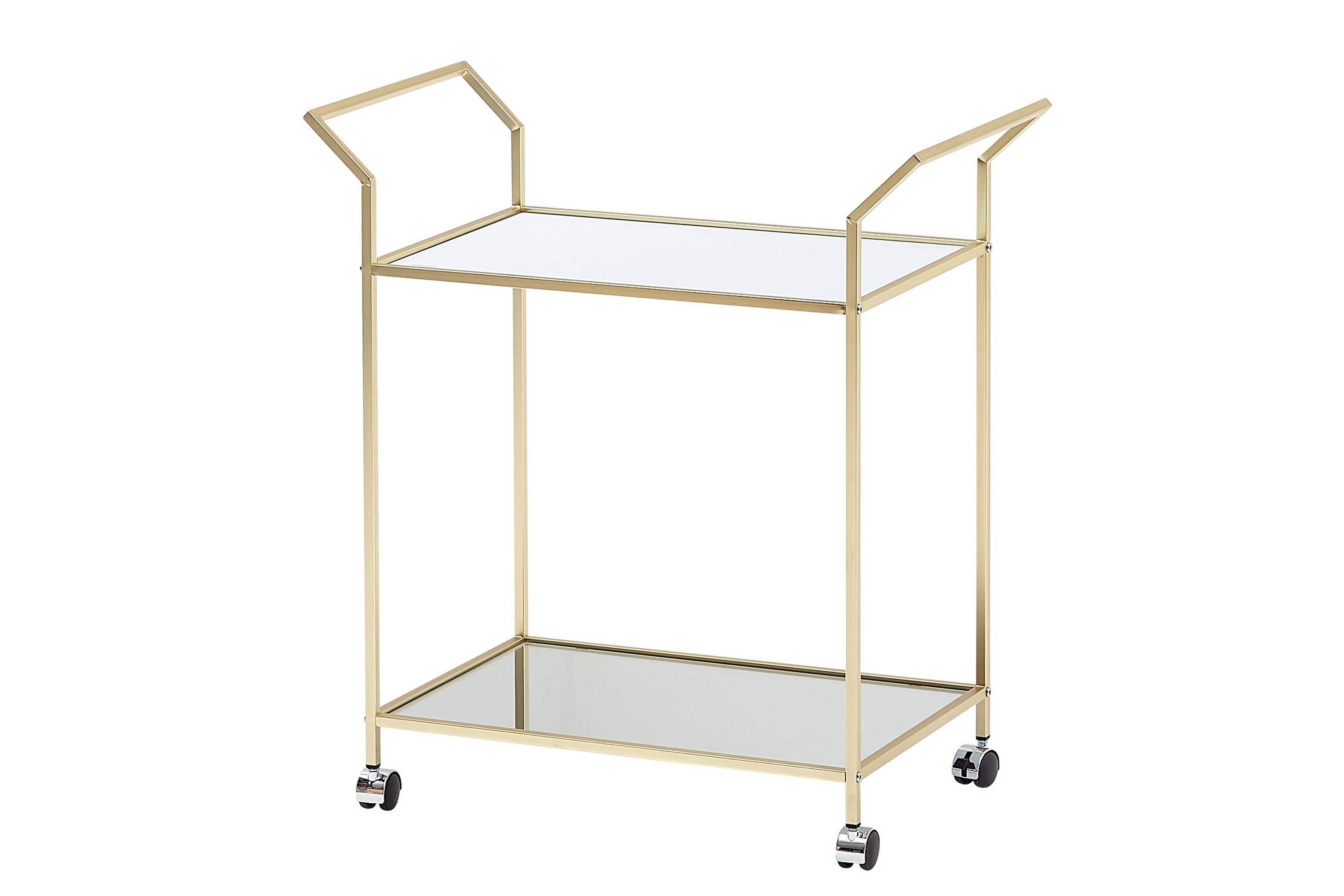 Wohnling Tarjoiluvaunu Kolanda Kulta - Huonekalut | Kodin1.com