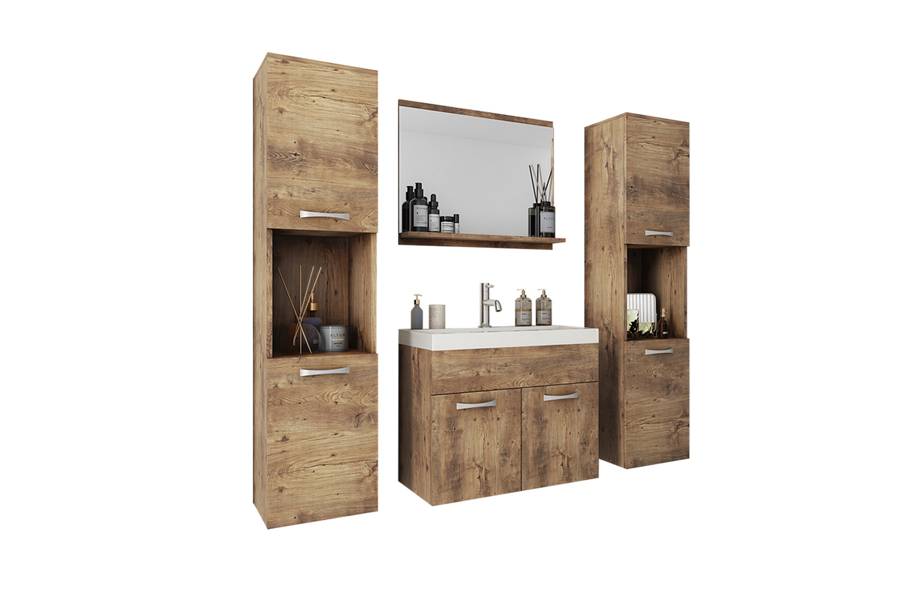 Baderomsmøbel Natur - Hus & oppussing - Trademax