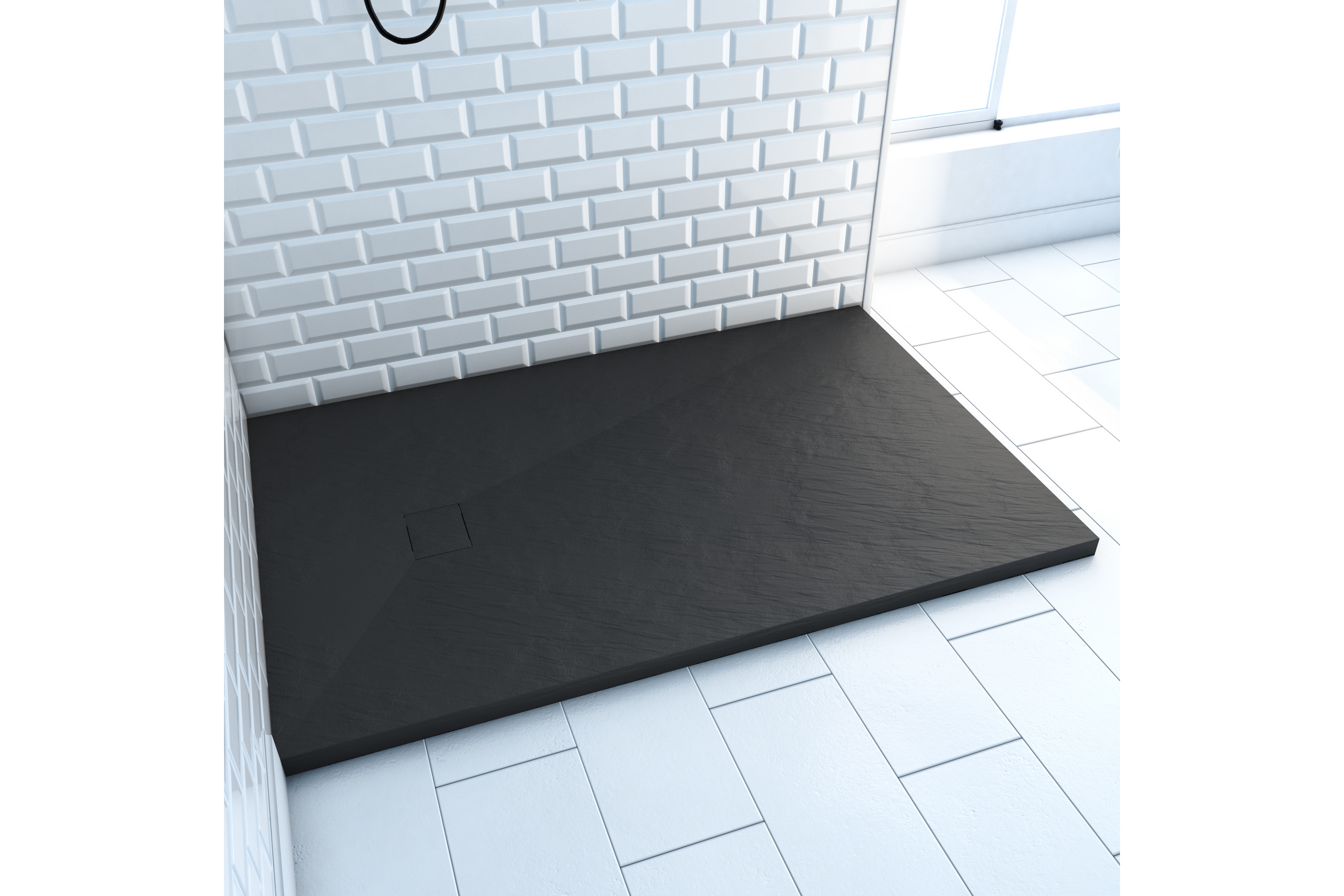 Siggeboda Duschkar 90x140 cm Antracit - Hus & renovering - Trademax