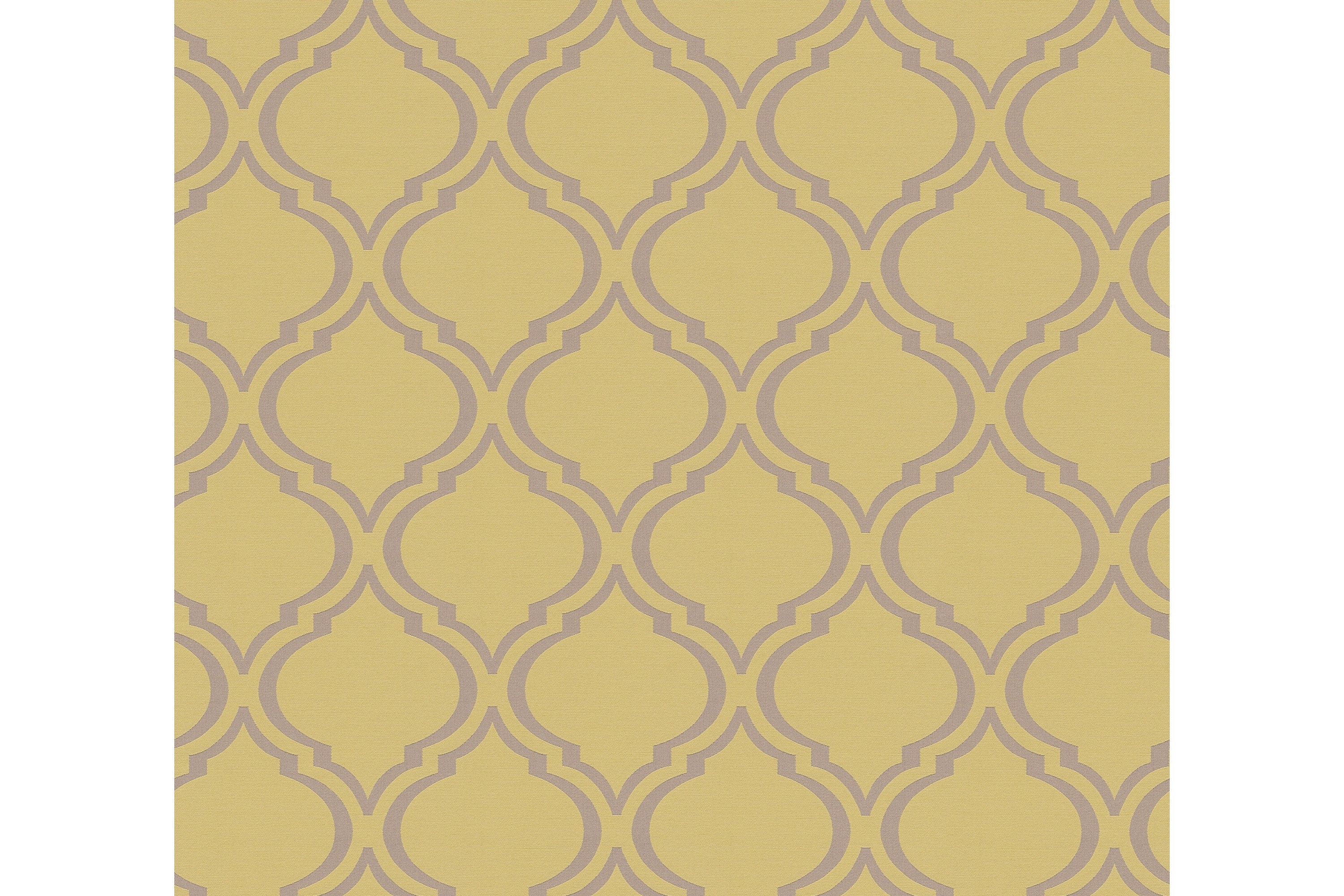 AS Creation Barock Tapet Di Seta Ovävd Gul Grön AS Creation - Hus ...