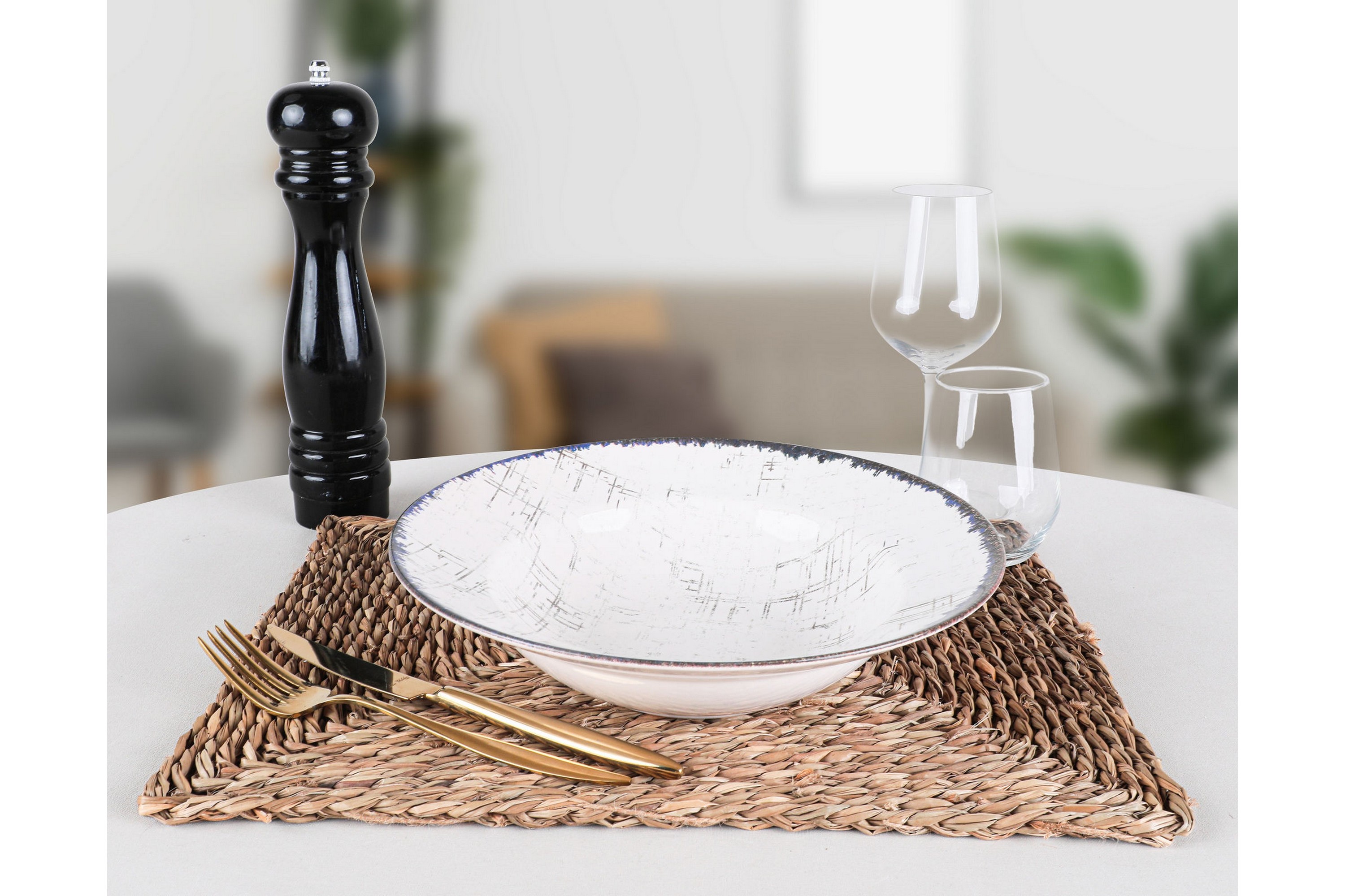 Karishama Serveringsfat 6,5 cm Creme - Hushåll - Trademax