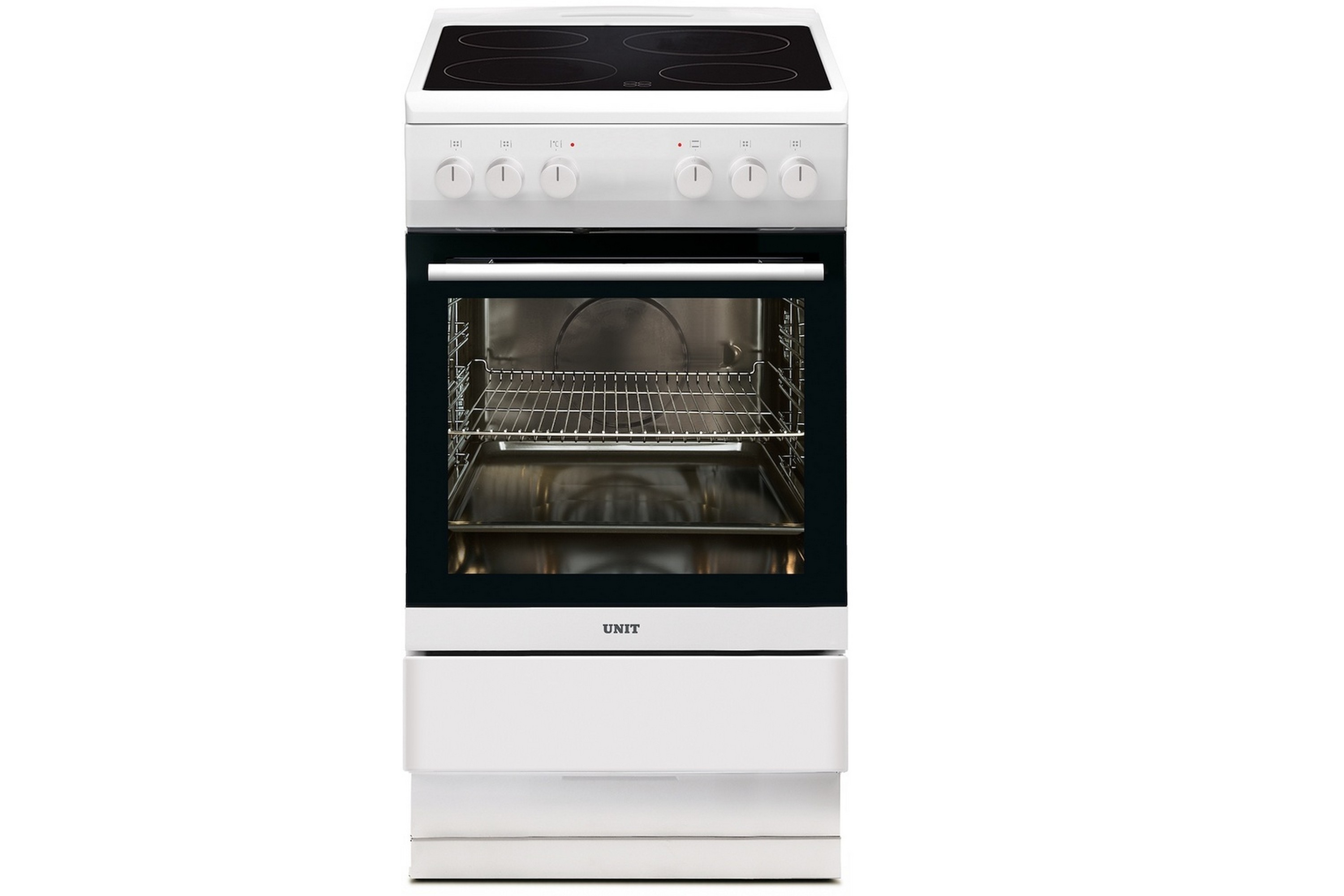 Unit UCC-5011 Keramik Spis 50cm Vit - Hushåll - Trademax