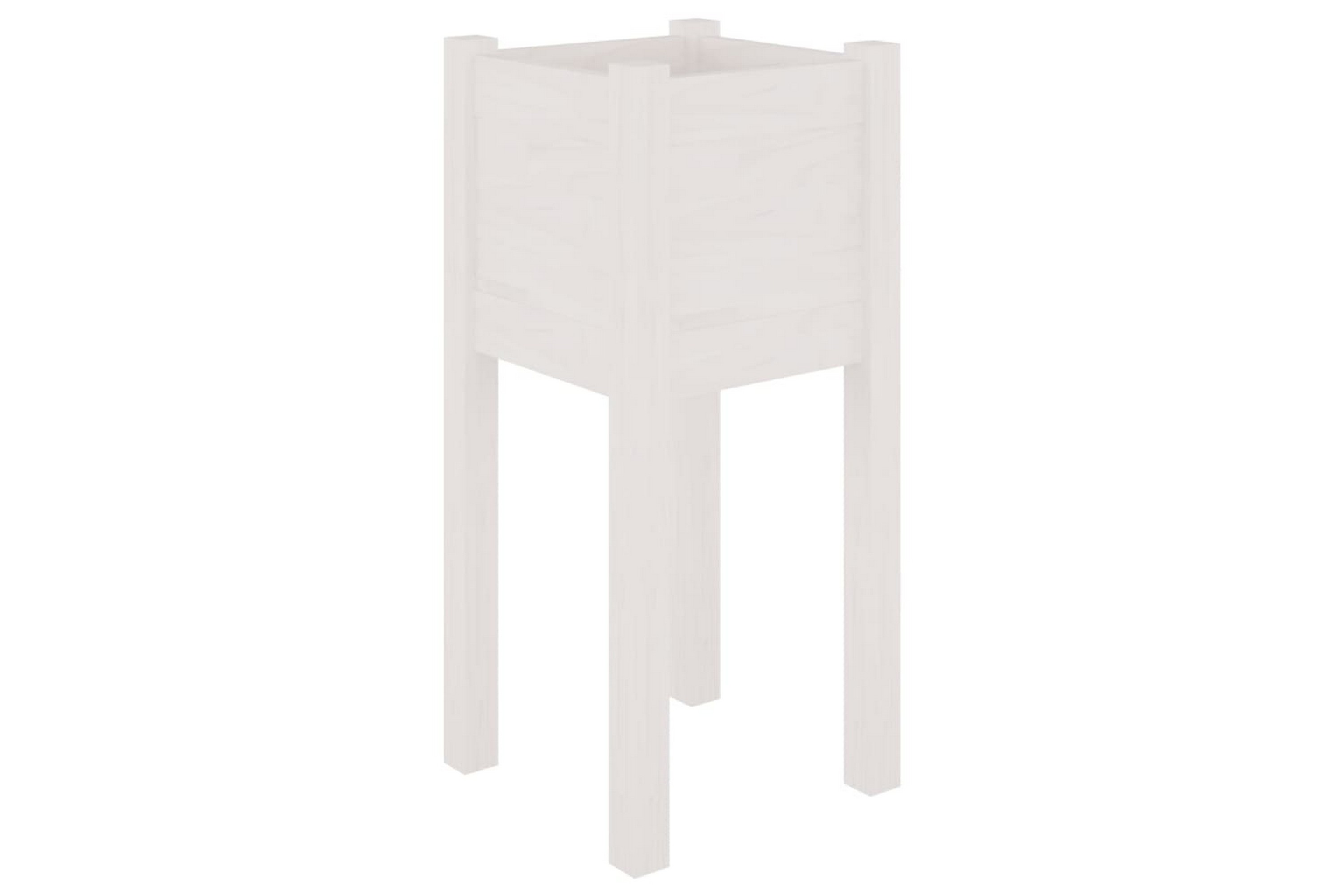 Be Basic Plantekasse hvit 31x31x70 cm heltre furu Hvit - Interiør - Chilli