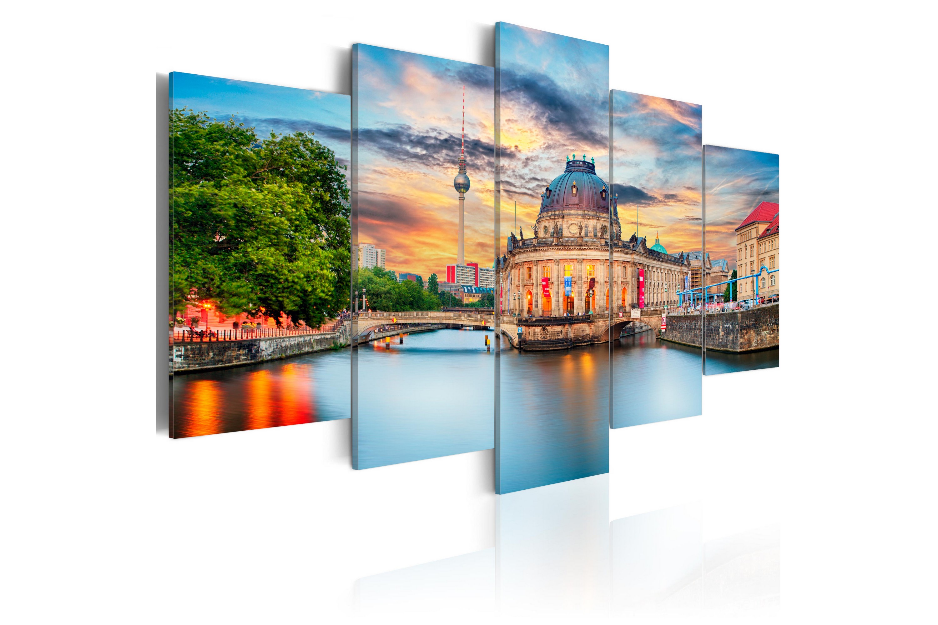 Tavla Museum Island Berlin 100x50 Artgeist sp. z o. o. - Inredning | Chilli