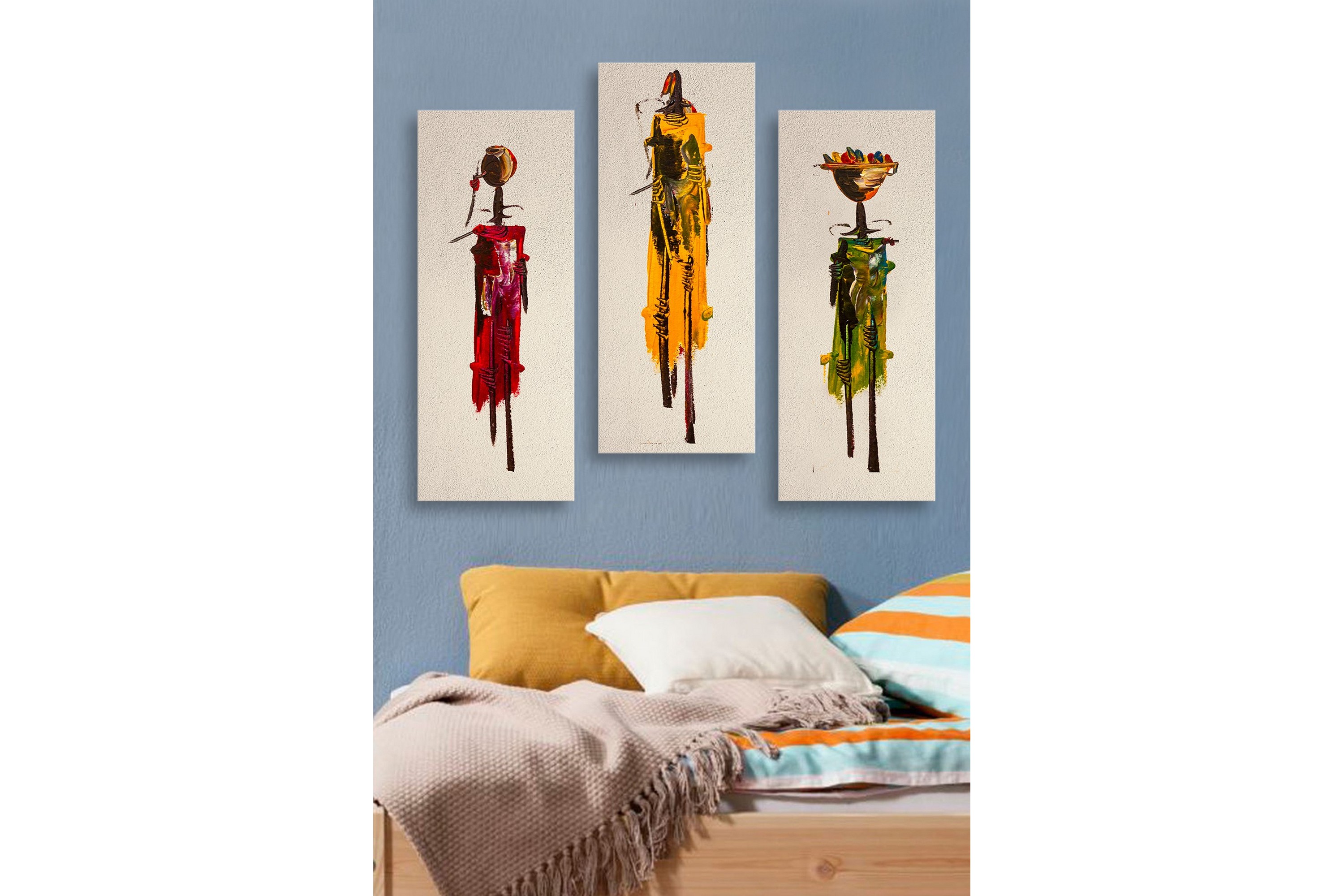 Väggdekor MDF Målning - Inredning | Chilli