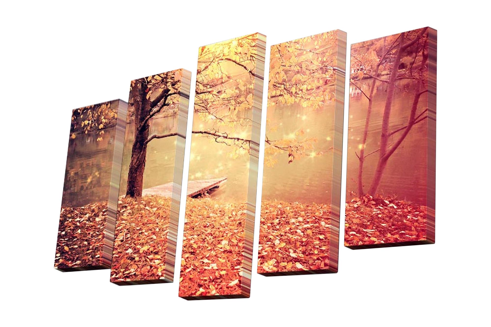 DEKORATIV Canvasmålning 5 Delar - Inredning & dekor - Furniturebox