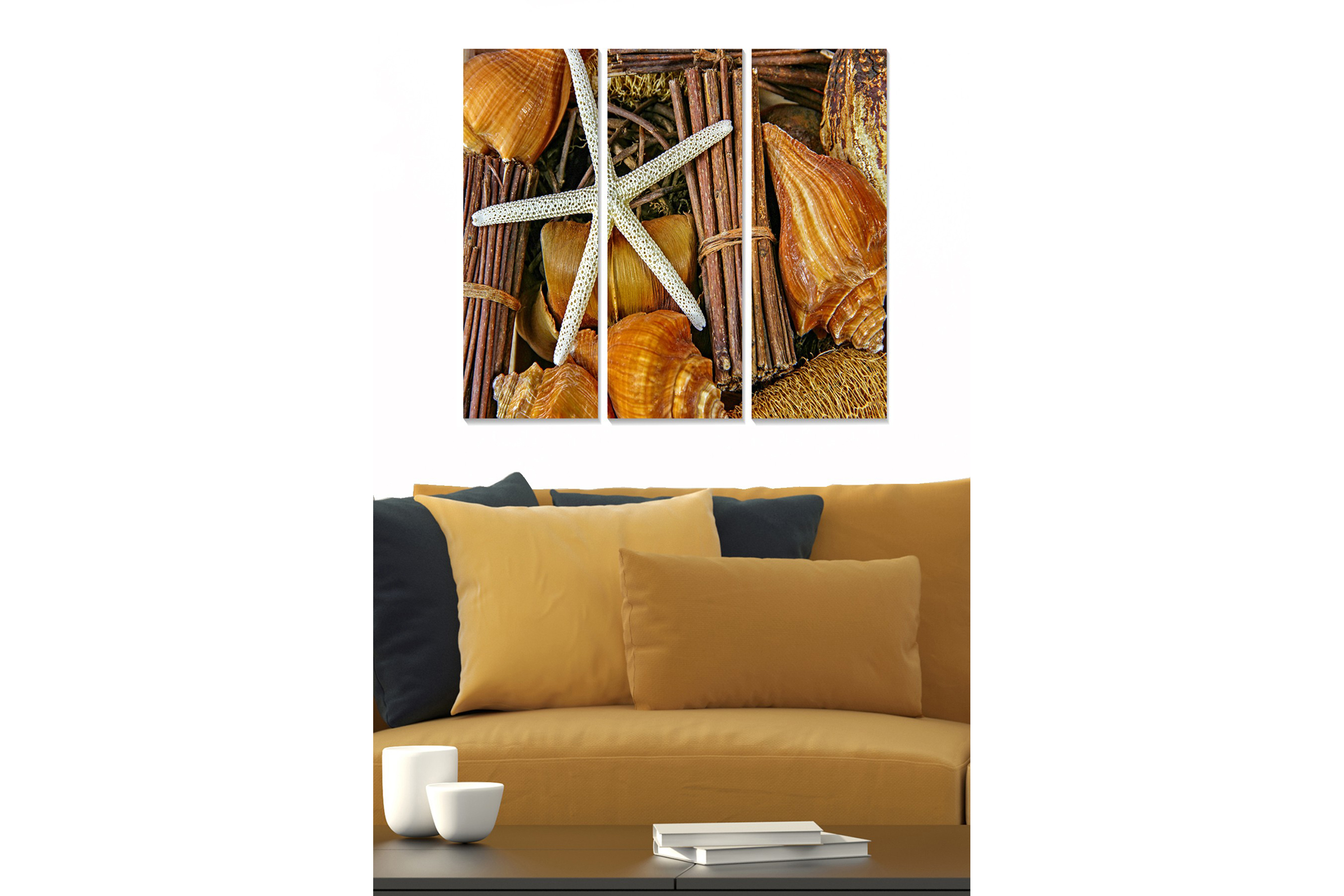 Tavla Nautical 3-Pack Flerfärgad 20X50 - Inredning & dekor - Furniturebox