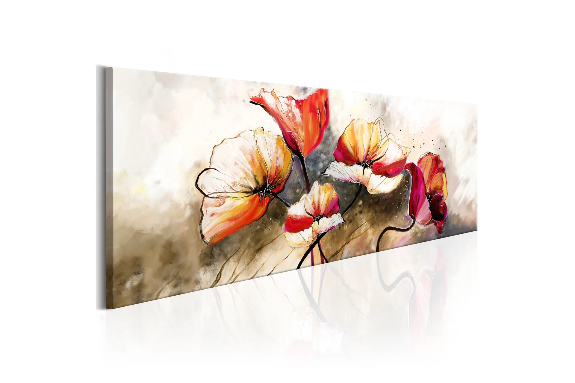 Tavla The Secret Of Gentleness 120X40 Flerfärgad|Orange - Inredning ...
