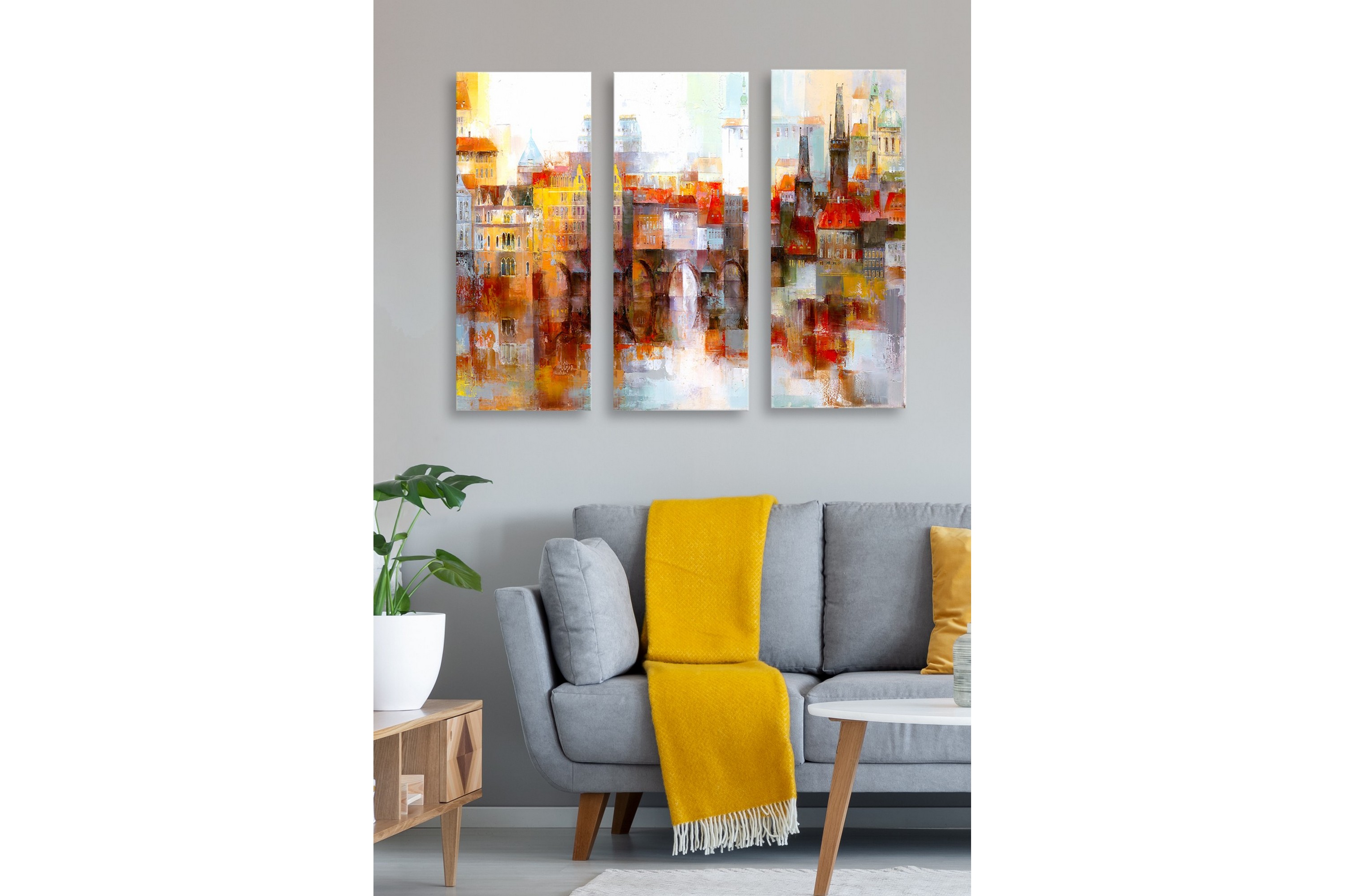 Väggdekor MDF Målning - Inredning & dekor - Furniturebox