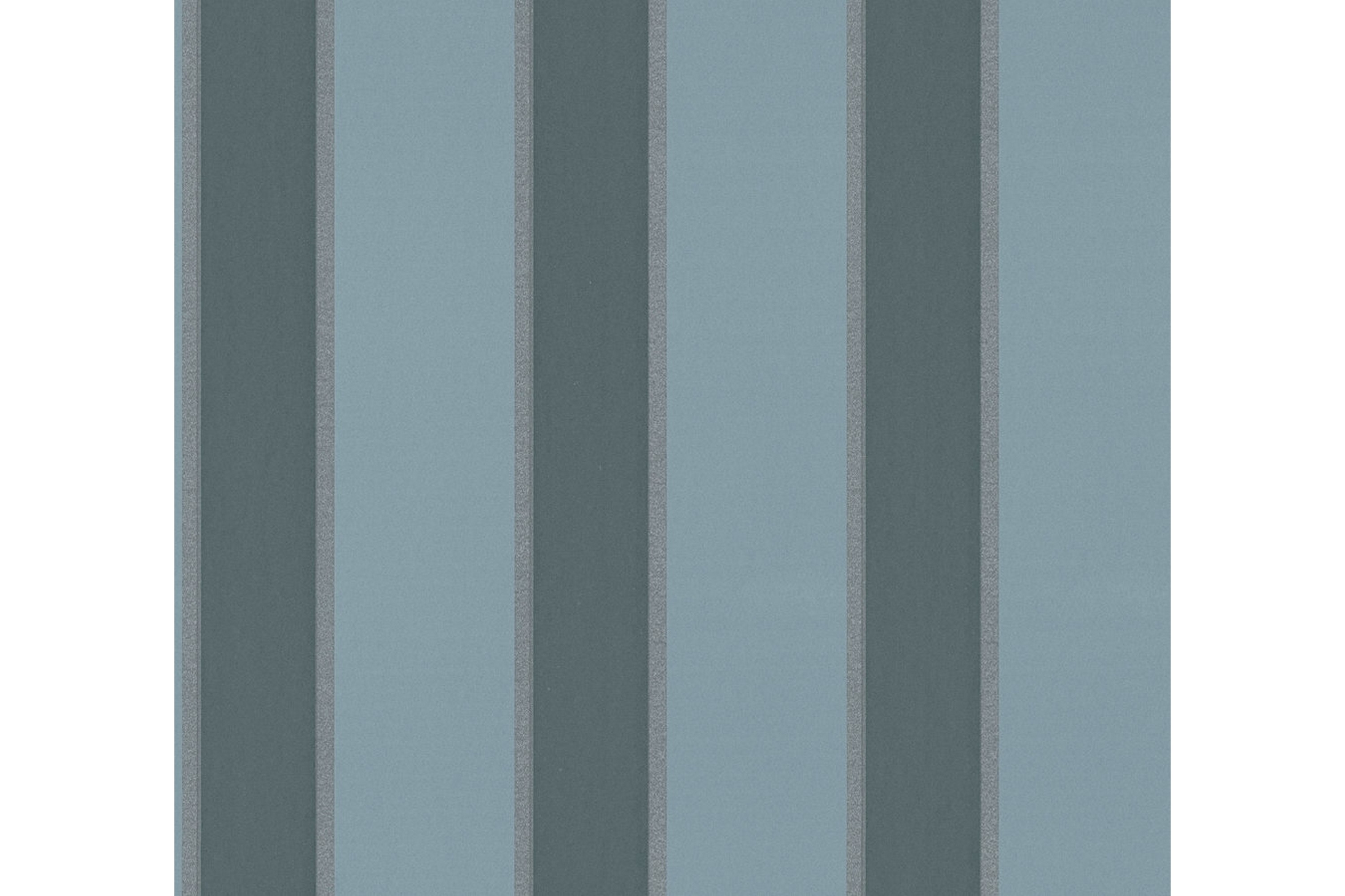 Randig Tapet Alpha Ovävd Silver Blå - Mönstrade tapeter - Furniturebox