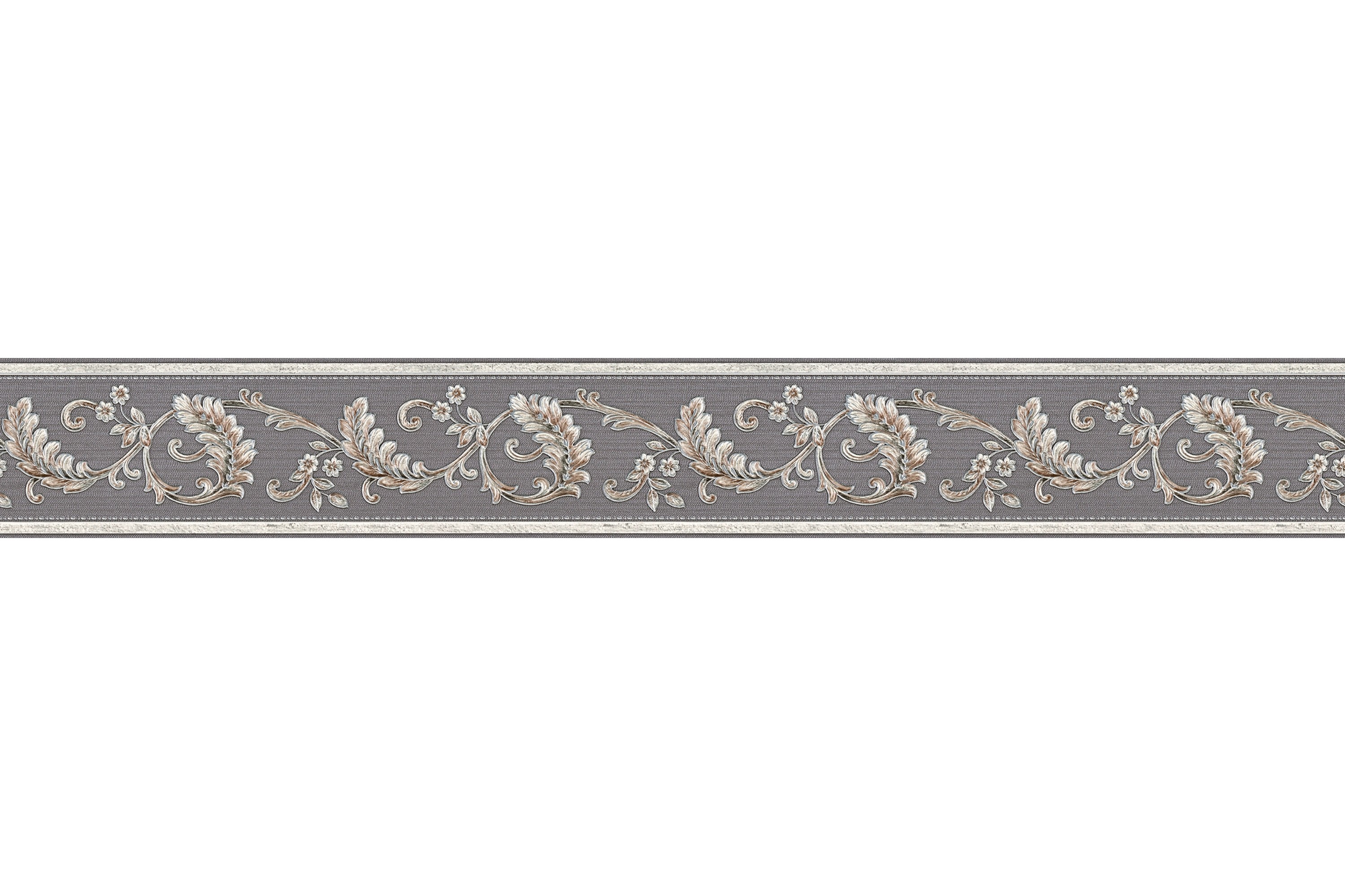 Självhäftande border Only Borders Silver - Tapetbård - Furniturebox